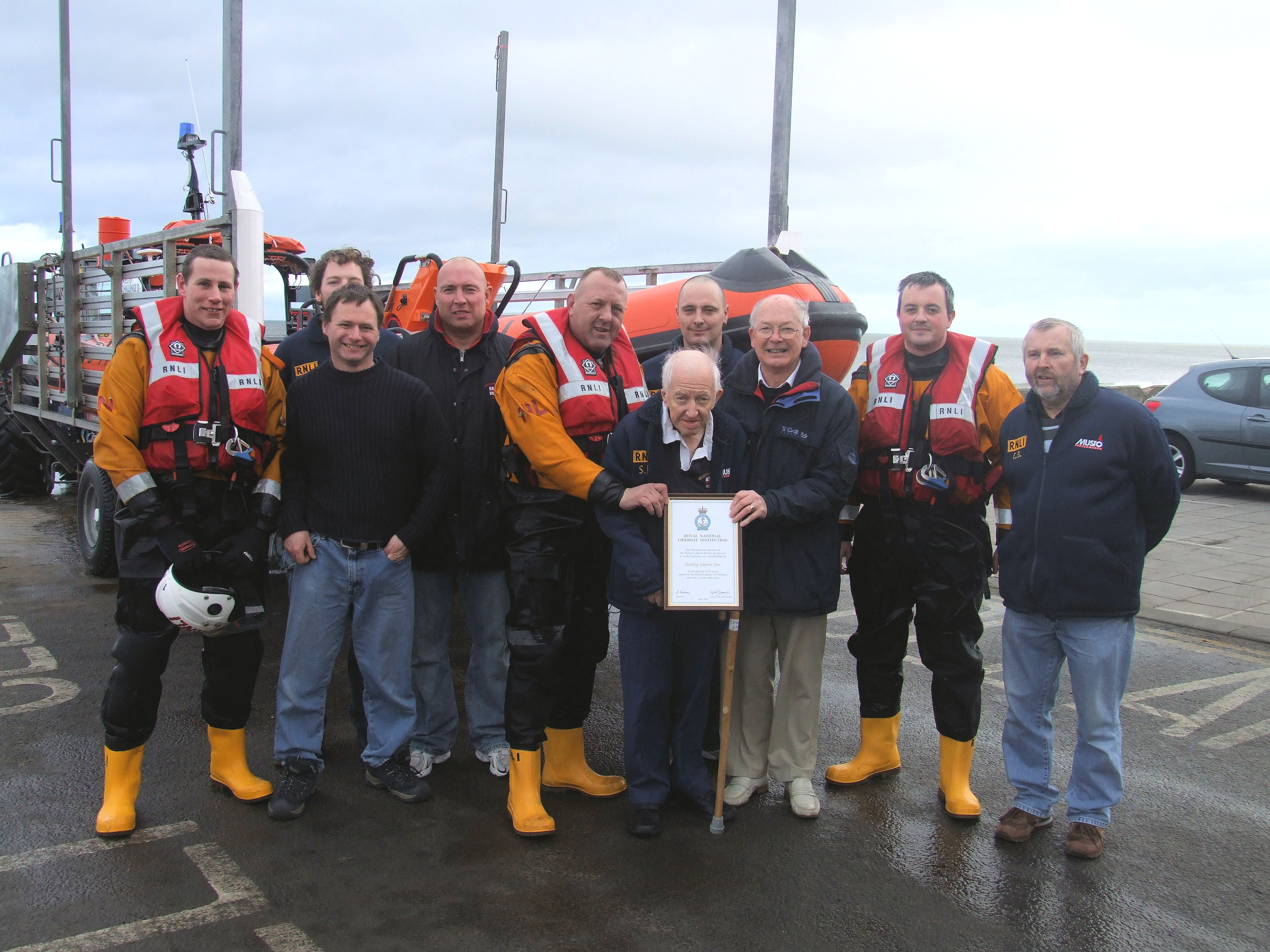 Redcar RNLI bid farewell to Stan | RNLI