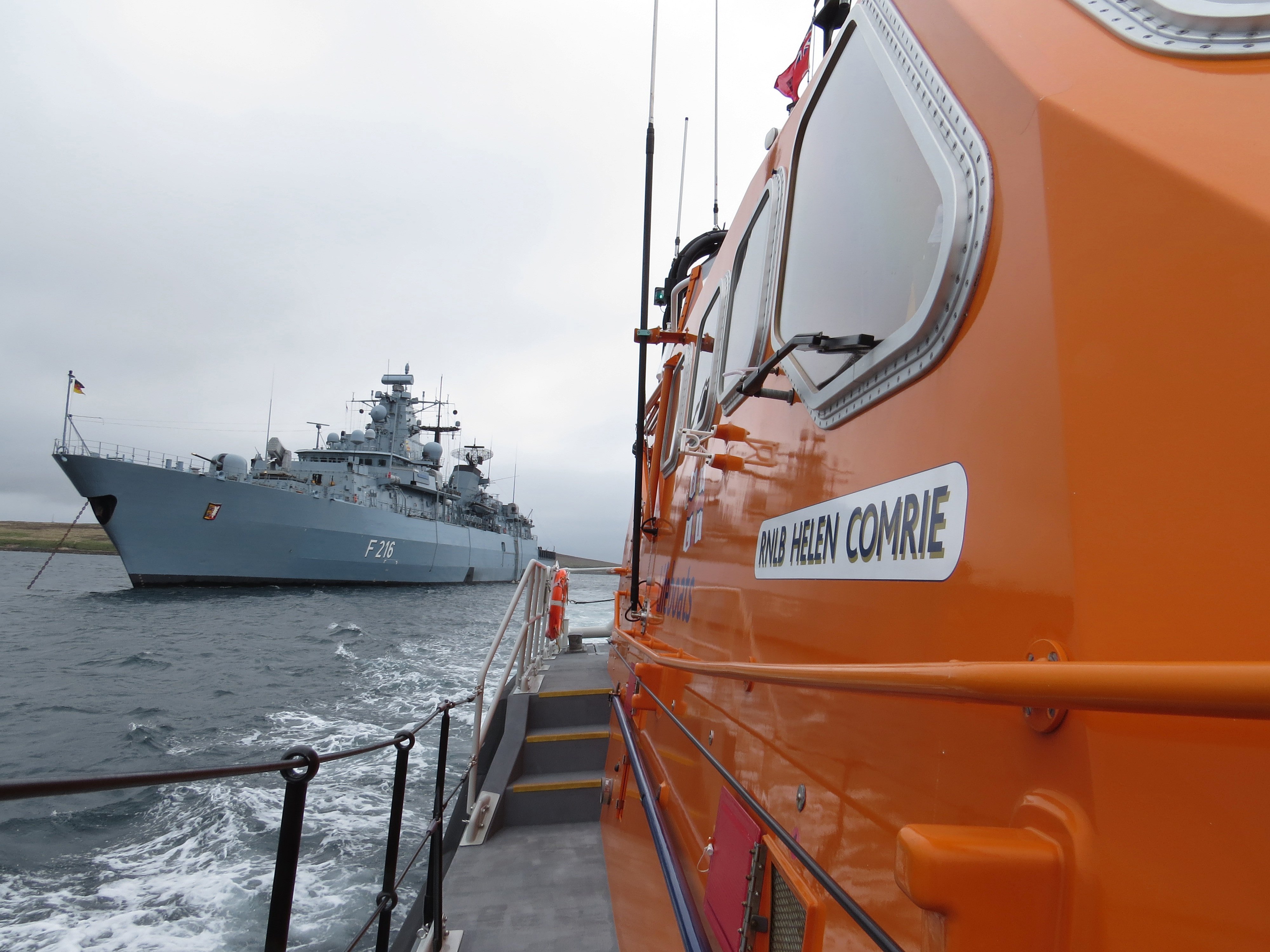 RNLI Lifeboats, VIPs and Warships | RNLI