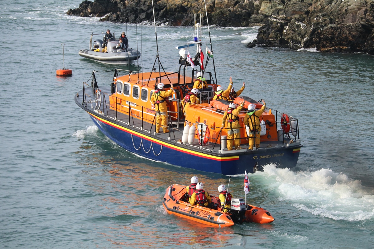 Goodbye to the old and in with the new at St Davids RNLI | RNLI