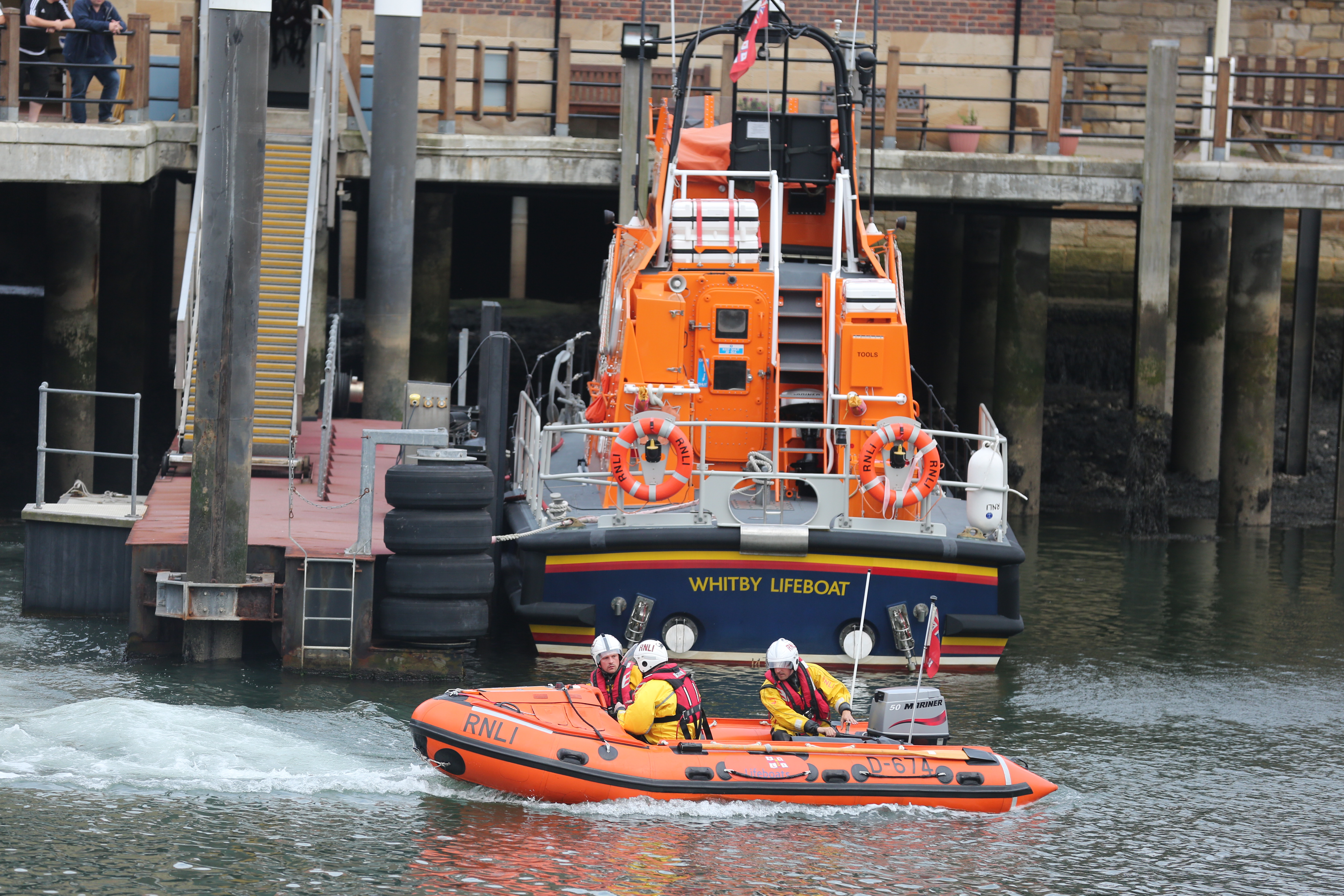 Whitby lifeboat launched to search coastline | RNLI