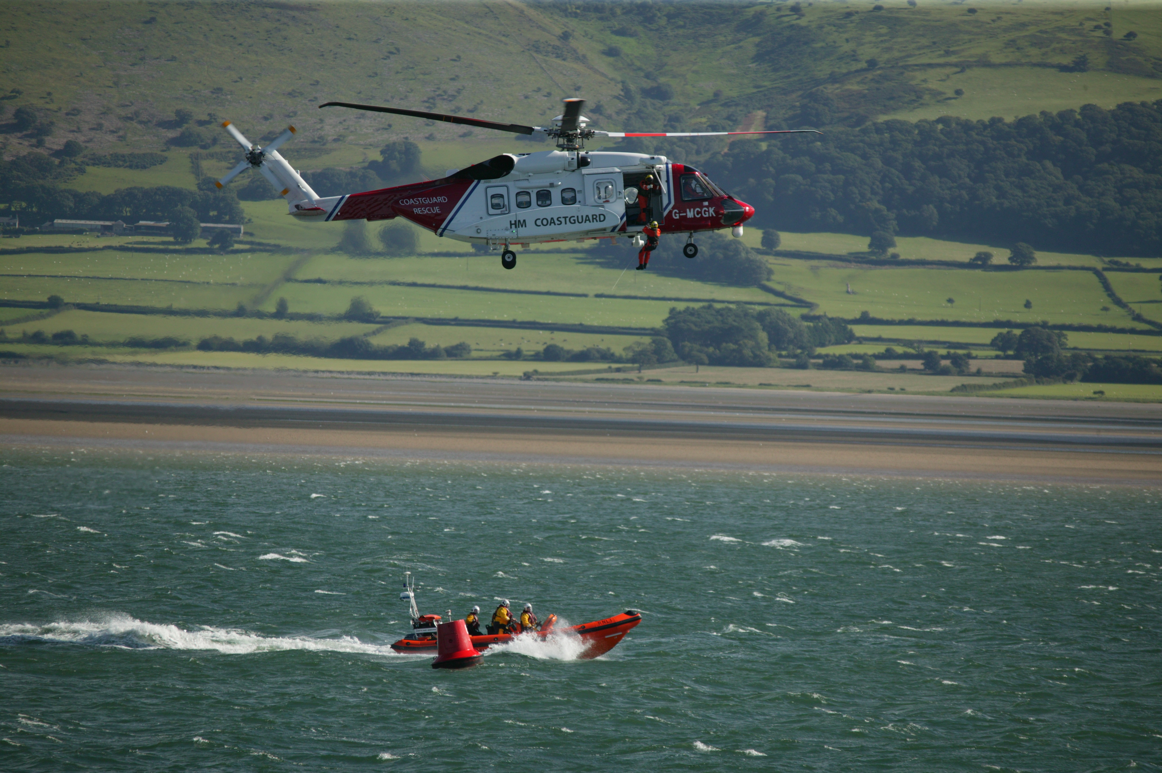 Call out at end of the Lifeboat day at Beaumaris in which Blue Peter ...