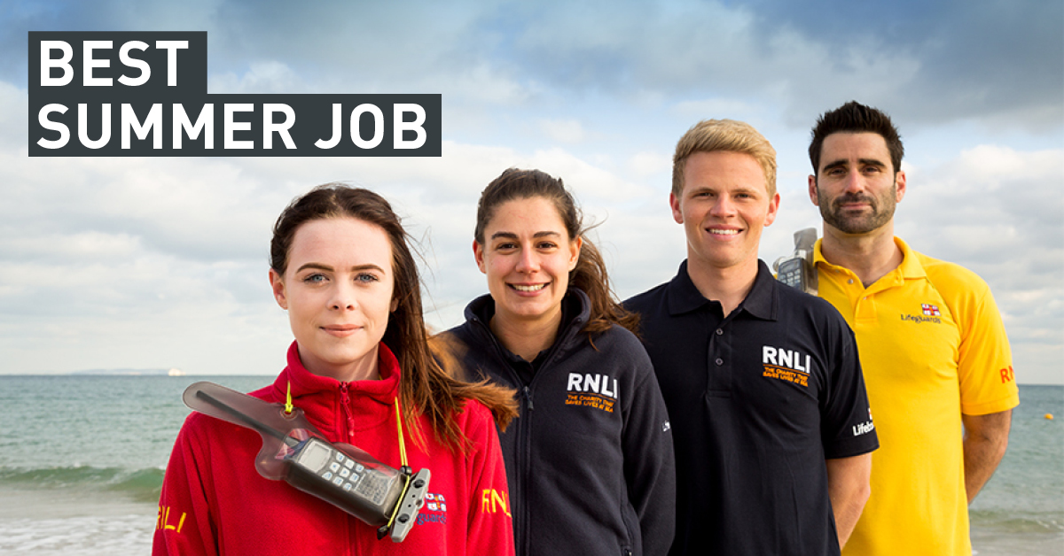 Applications now open for ‘Britain’s best summer jobs' | RNLI
