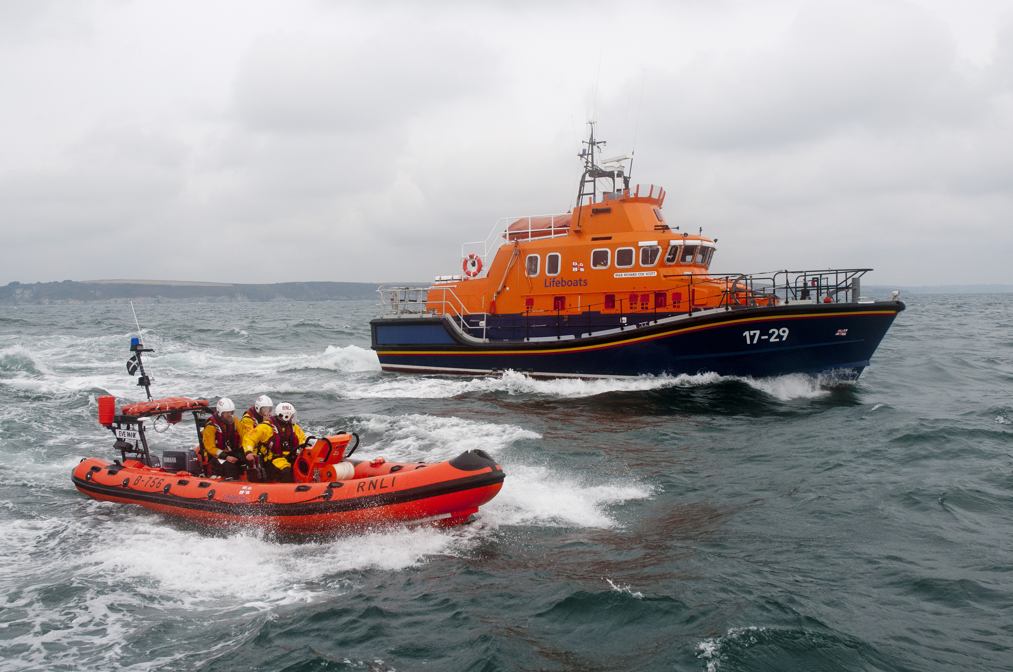 Two shouts in one day for Falmouth RNLI lifeboat volunteer crew | RNLI