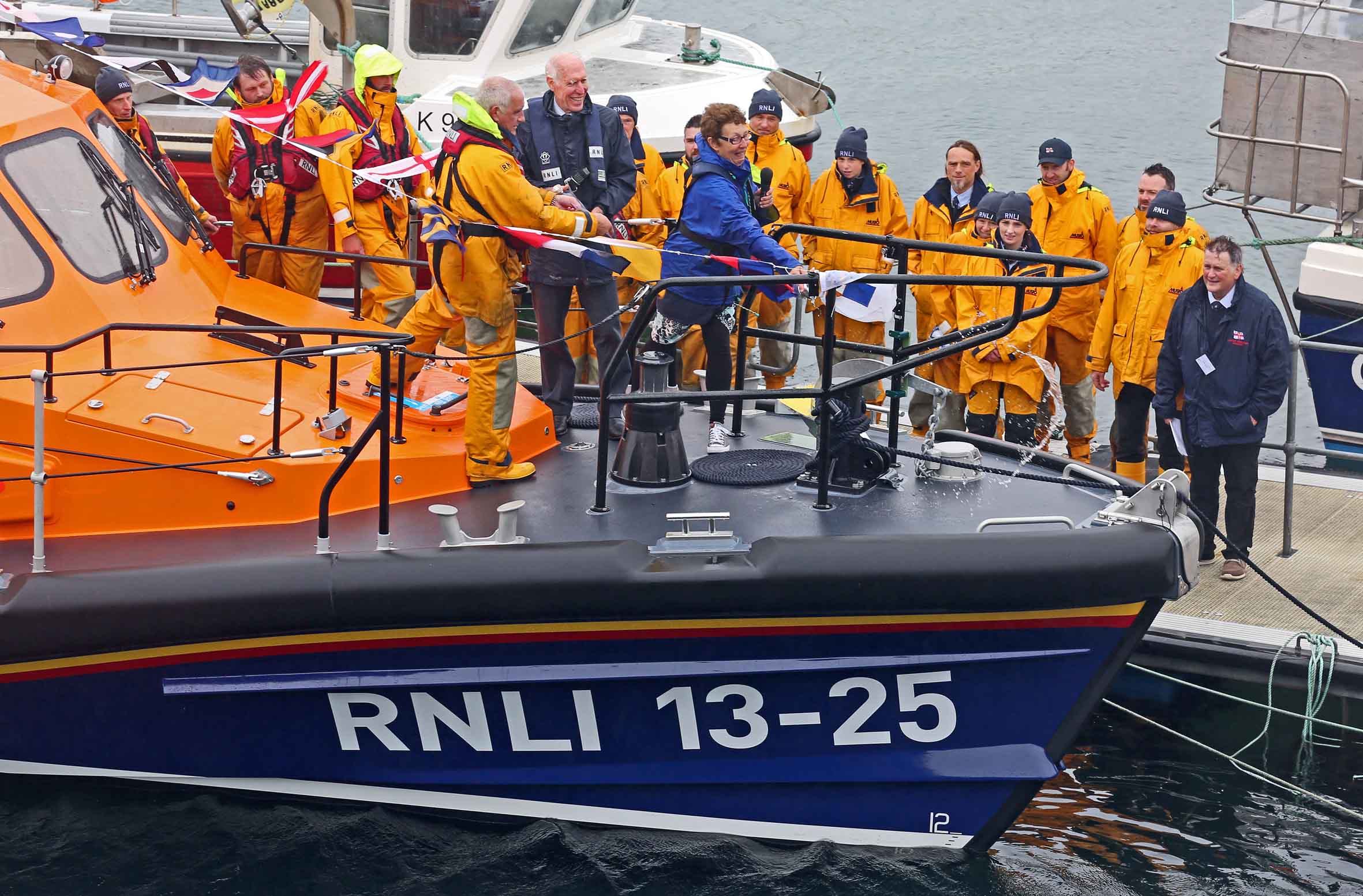 Leverburgh’s new Shannon class all-weather lifeboat officially named ...