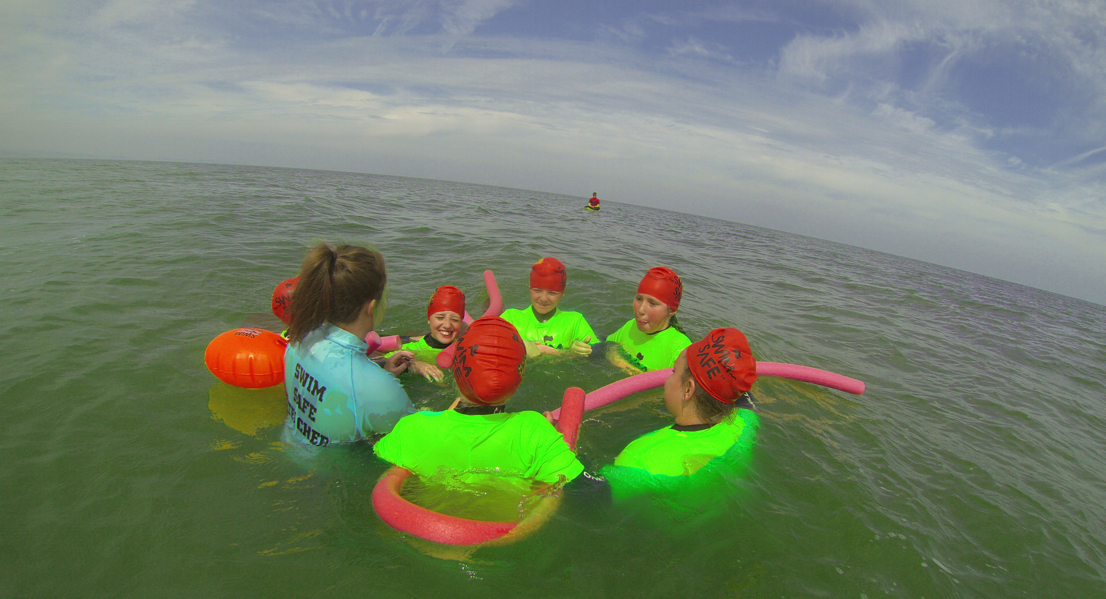 School Children Make a Splash at Rhyl RNLI's First Swim Safe Event | RNLI