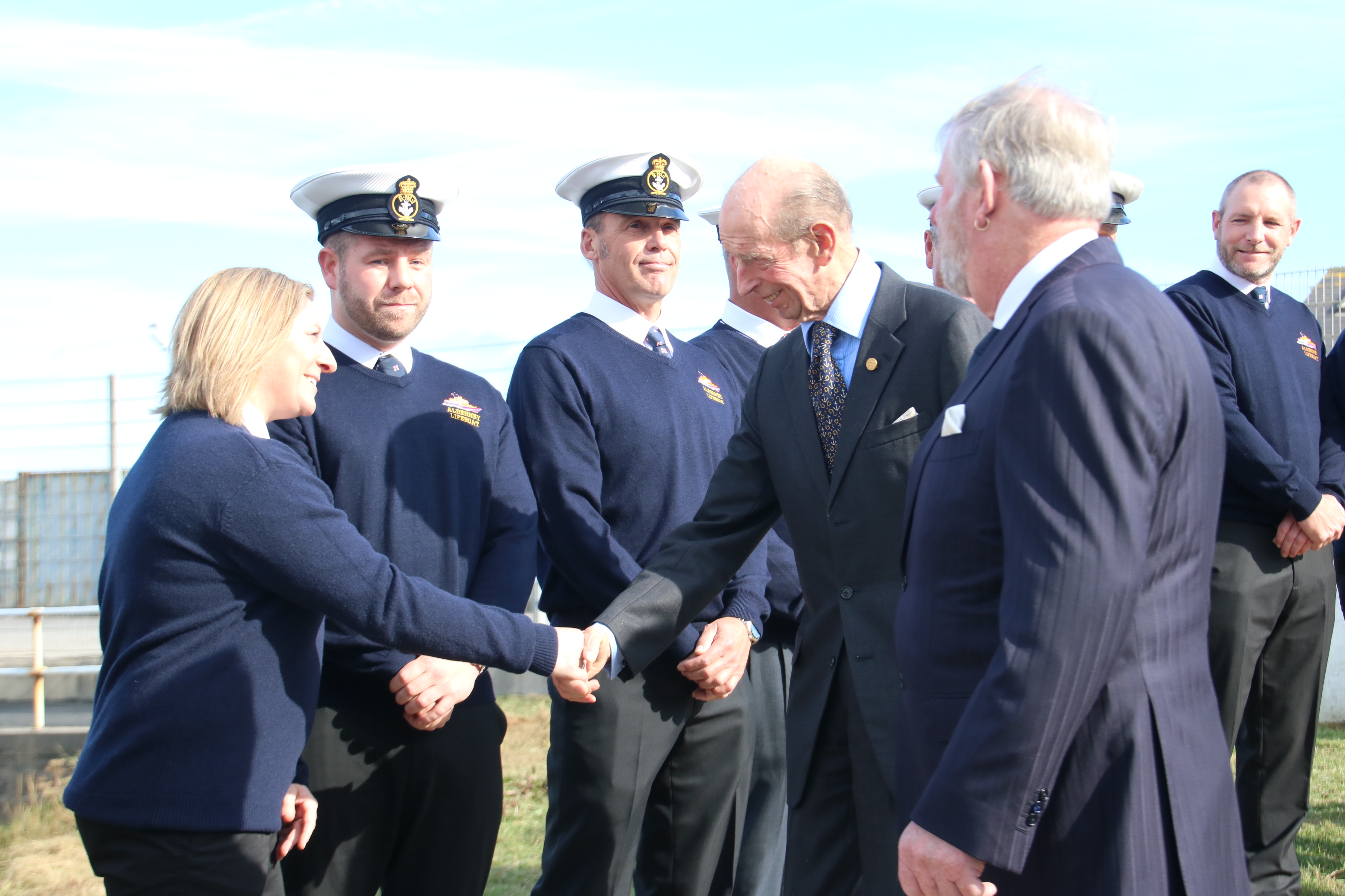 Alderney Branch of the RNLI receives official Royal Visit from The Duke ...