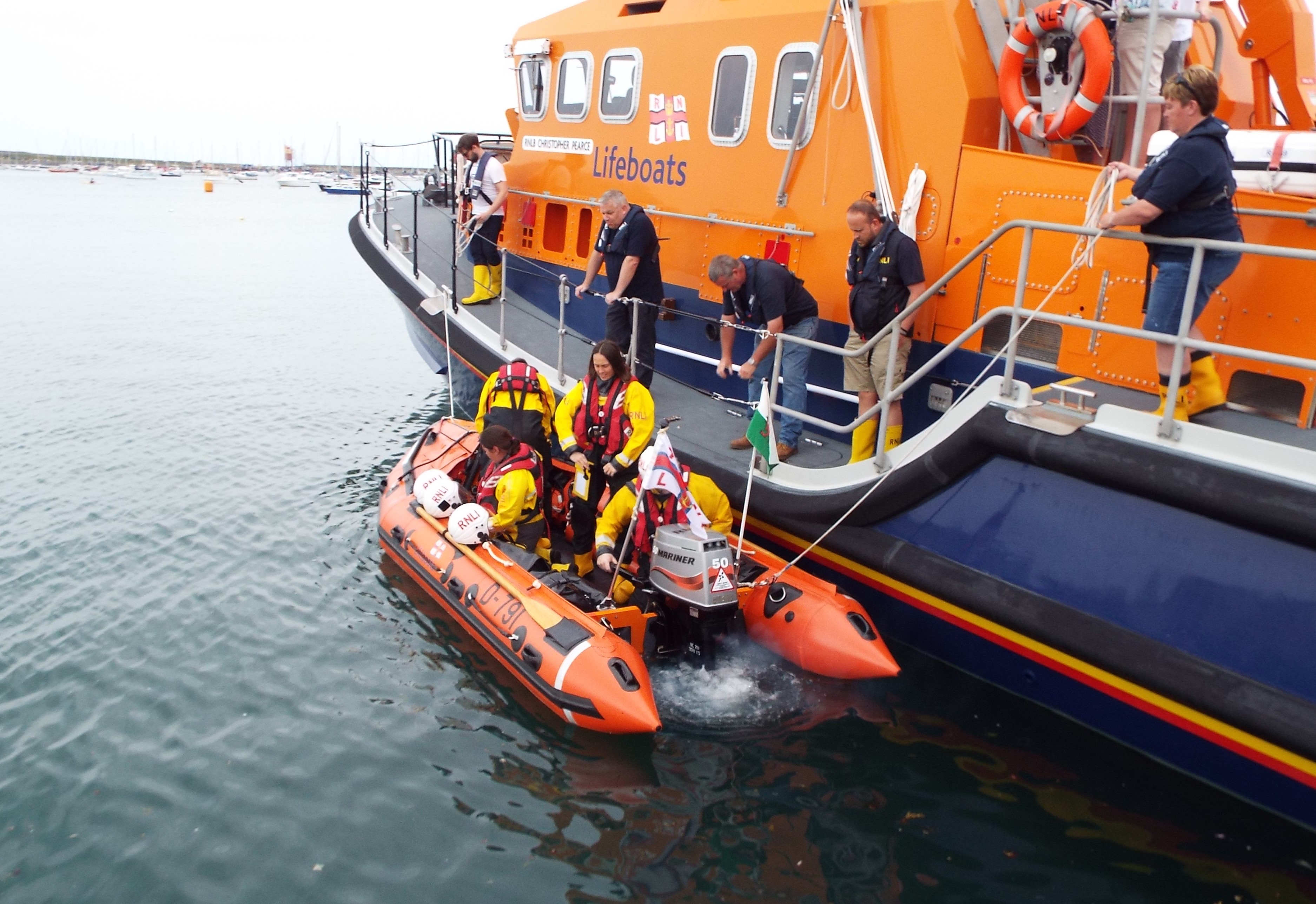 Holyhead RNLI Called Out During Open Day | RNLI