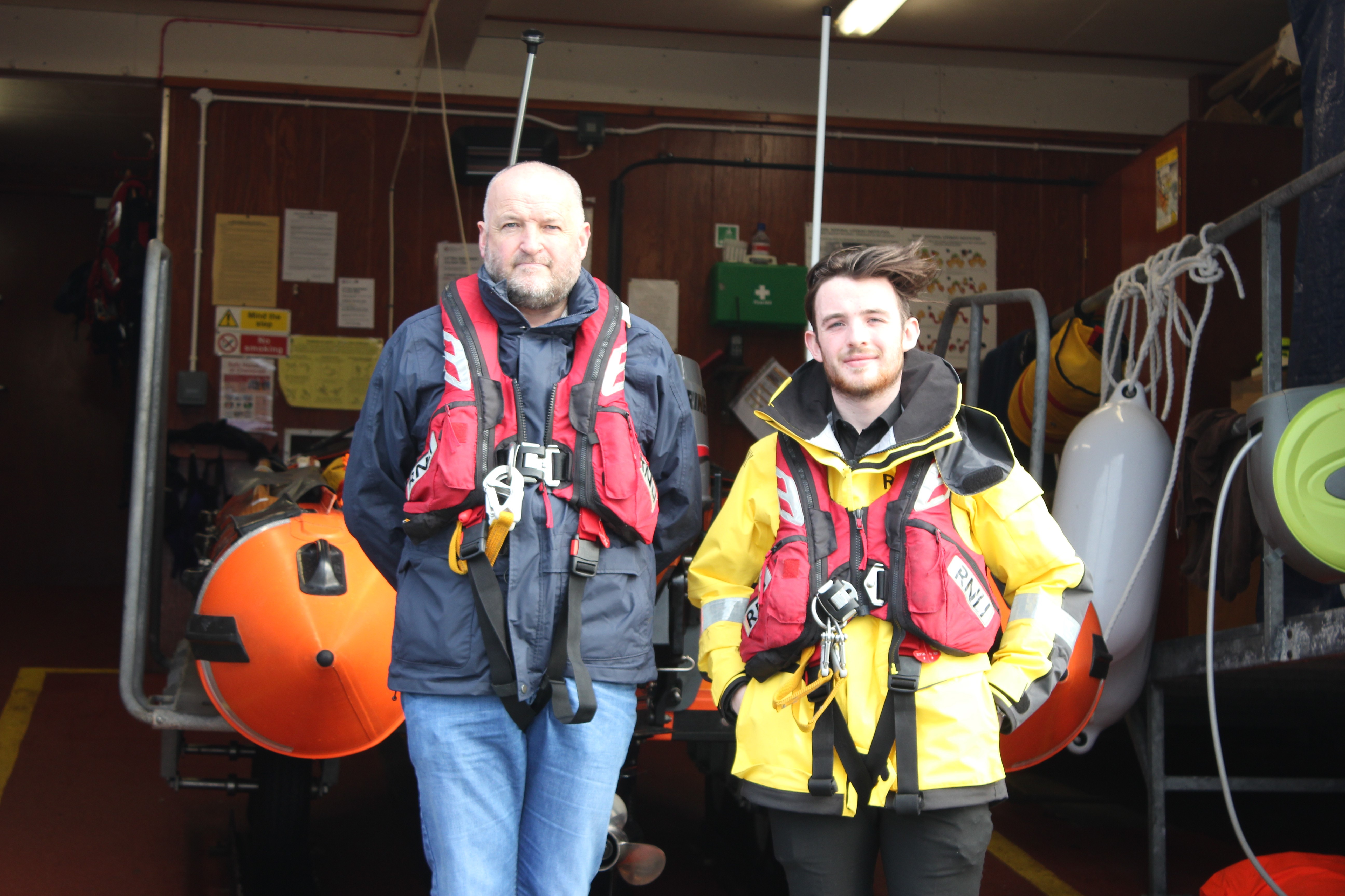 Portrush RNLI volunteers facing the Perfect Storm this Christmas | RNLI