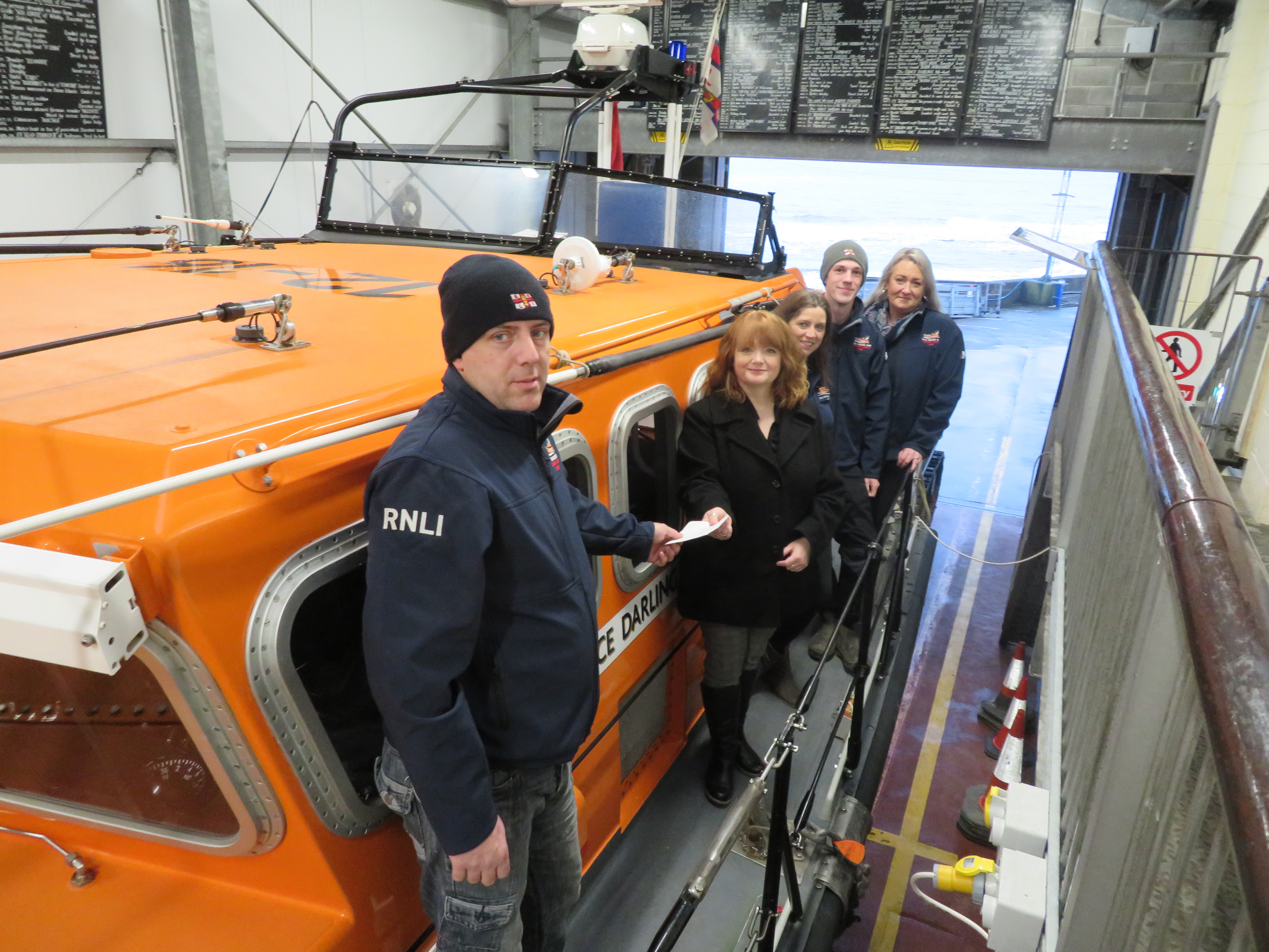Seahouses Lifeboat Crew help Santa deliver some Christmas Joy | RNLI
