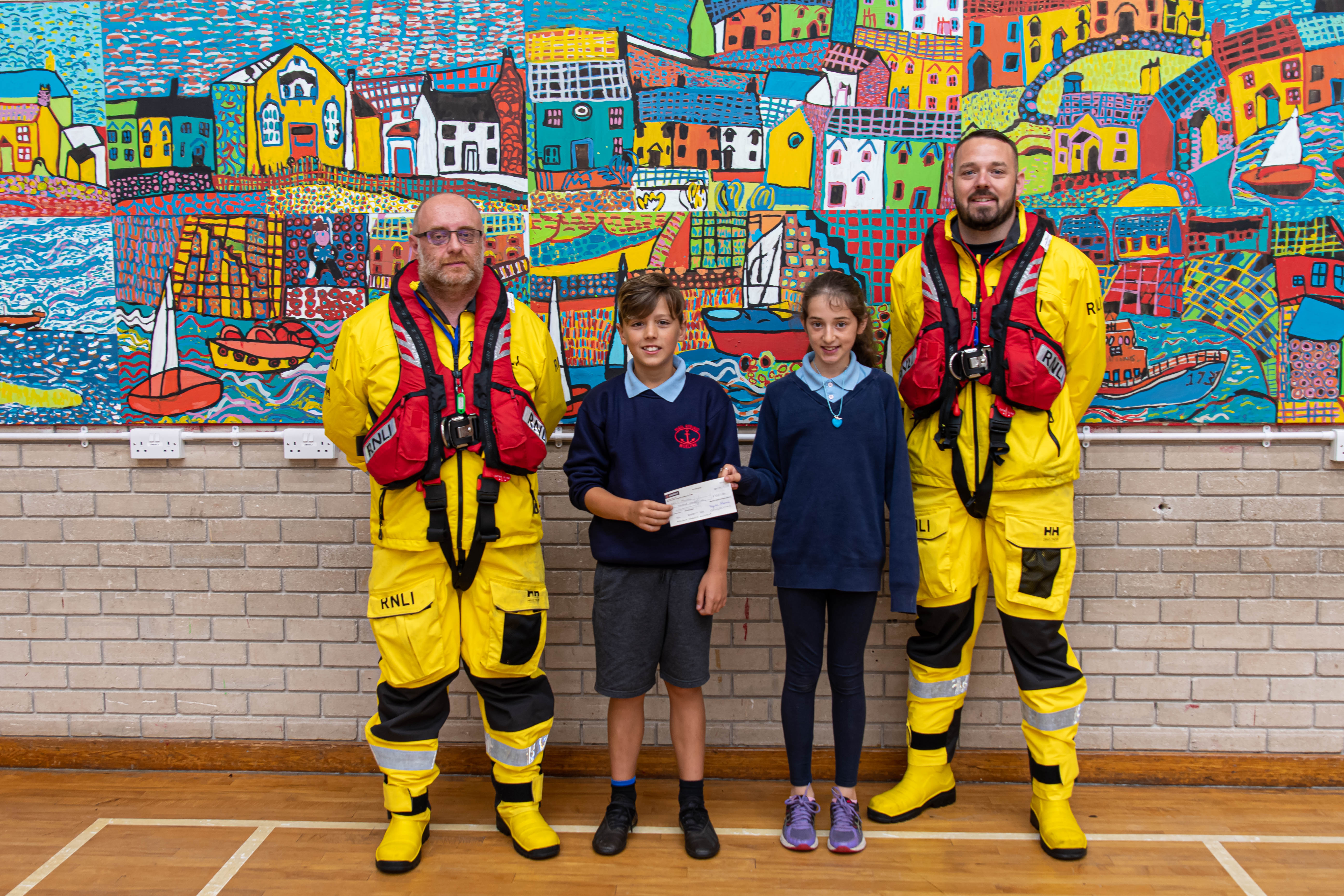 Moelfre Primary School Helps to Save Lives at Sea. | RNLI