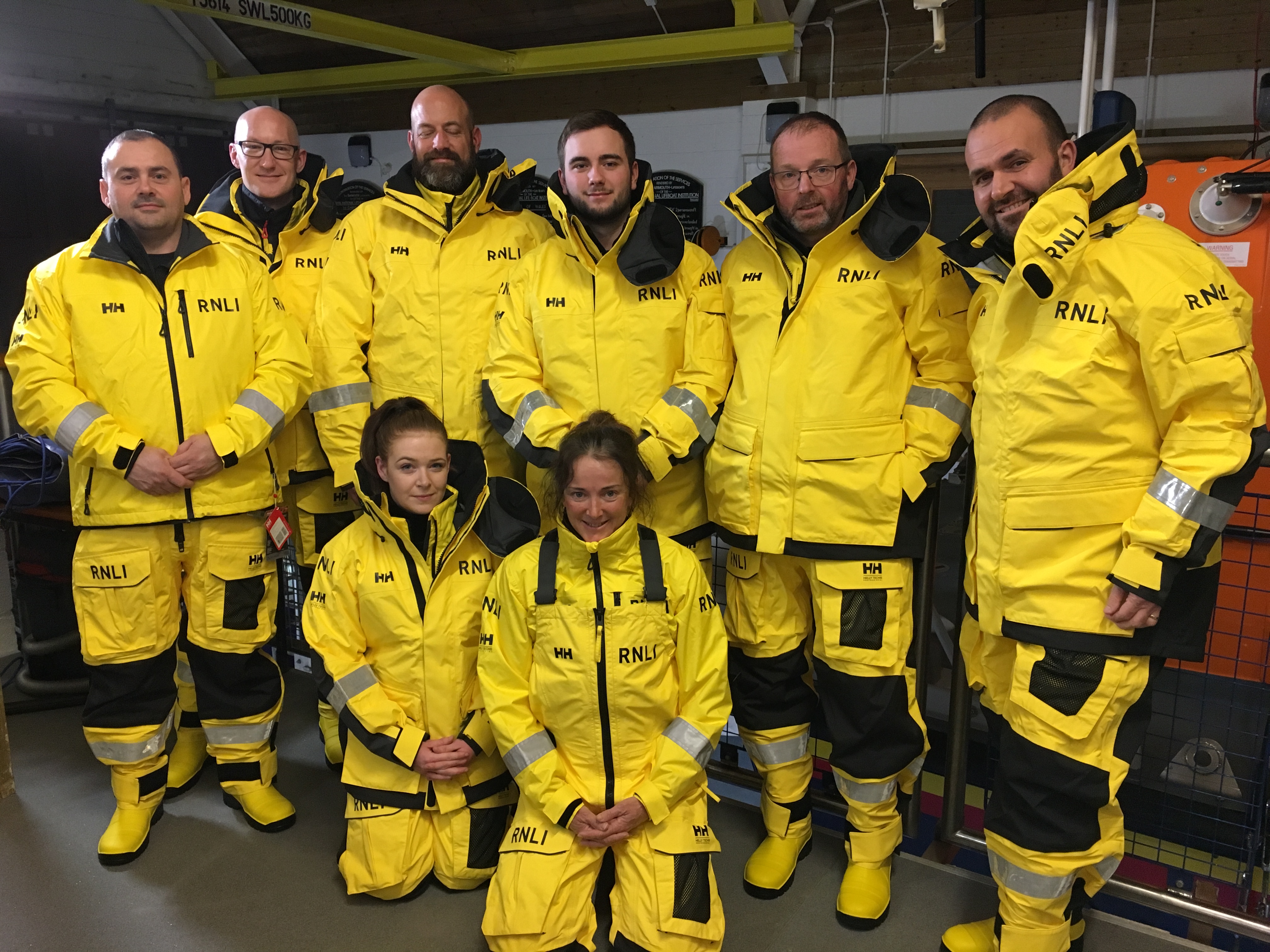 Barmouth RNLI receives brand new kit for their brand new lifeboat. | RNLI