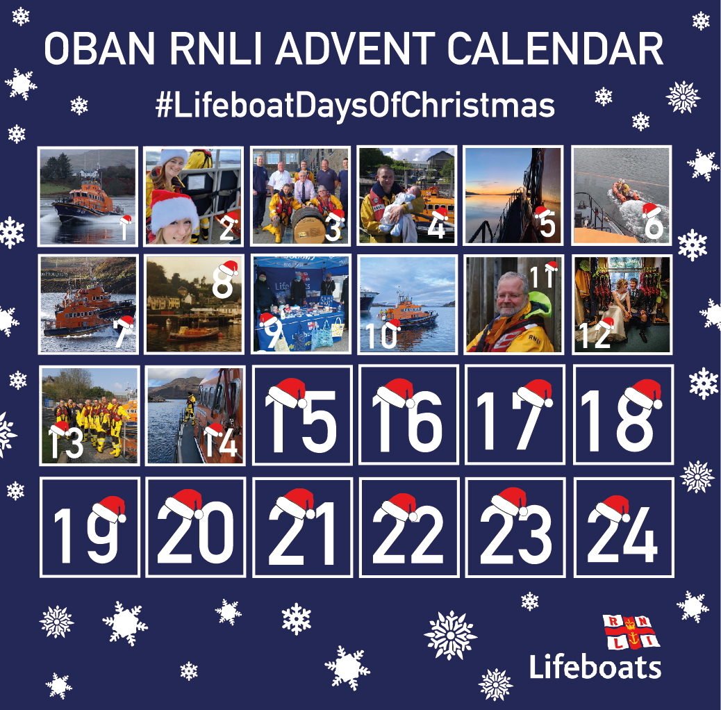 Oban RNLI’s virtual advent calendar delivers festive fun to followers ...
