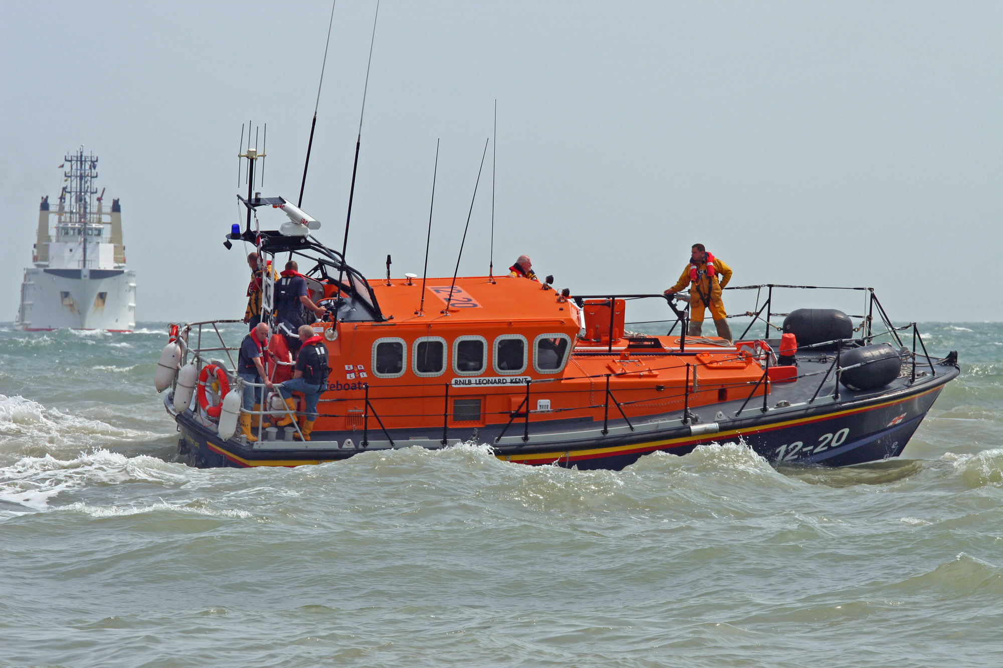 Storm Ciara challenges Margate RNLI lifeboat crew | RNLI