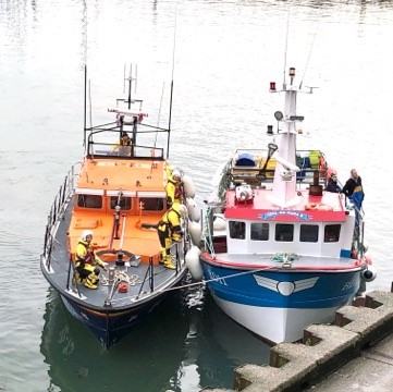 Filey RNLI called out in heavy seas and driving rain. | RNLI