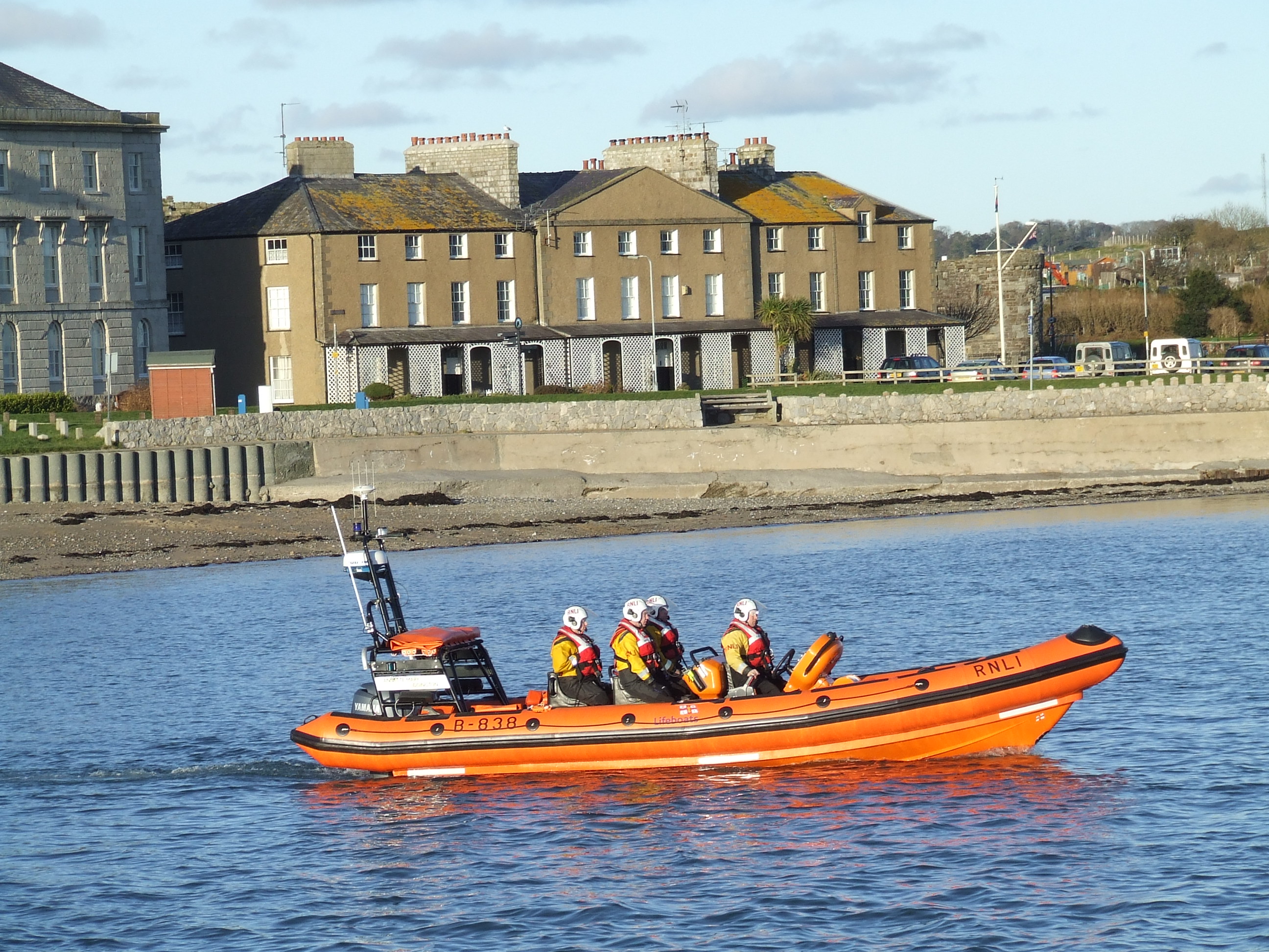 Beaumaris lifeboat tasked to investigate object seen in the Menai ...