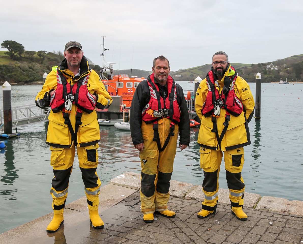 Salcombe RNLI Lifeboat Crew to receive Gallantry Awards | RNLI