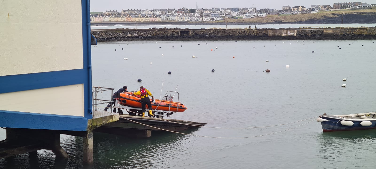 Portrush RNLI launch to surfers in difficulty at East Strand | RNLI