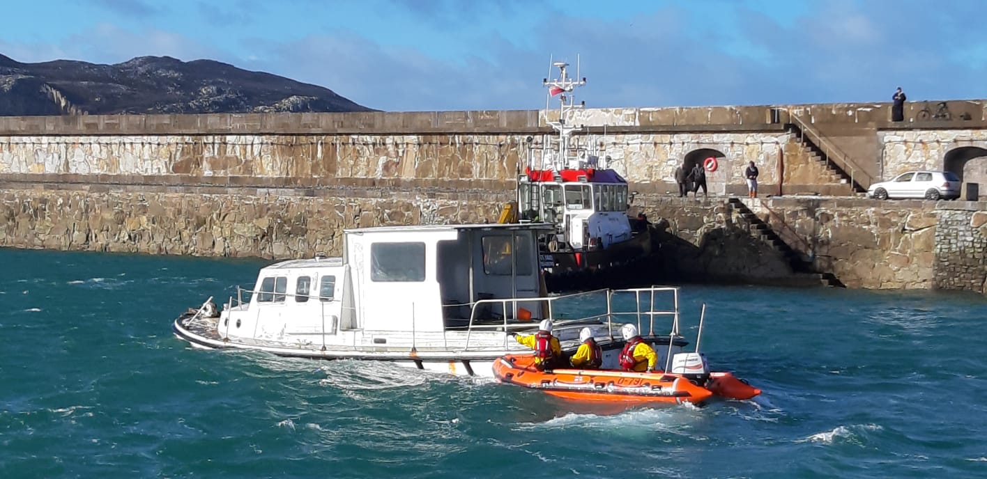 Holyhead RNLI Assist Stricken Vessel in Harbour | RNLI