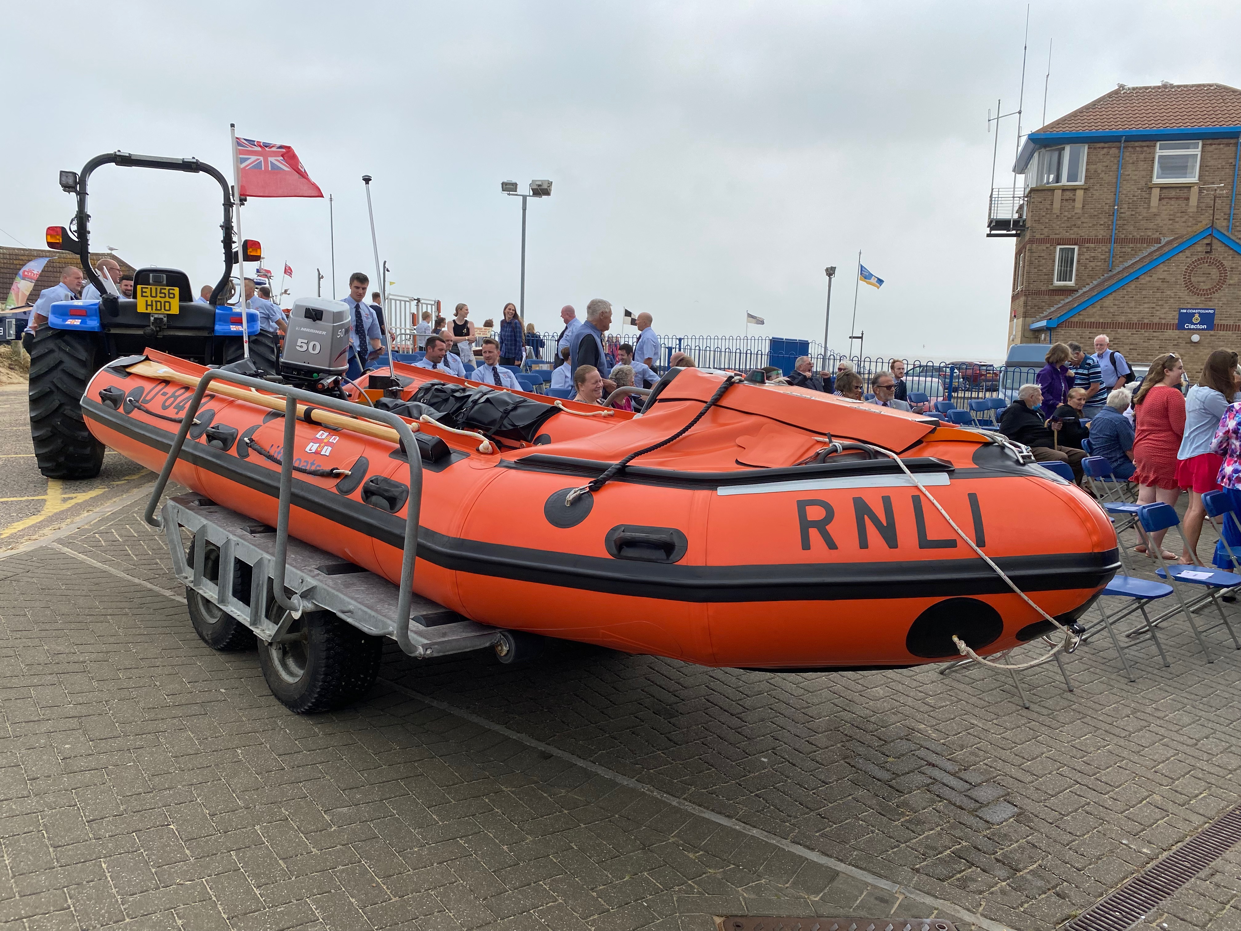 Clacton RNLI welcome Damar’s Pride to the fleet | RNLI