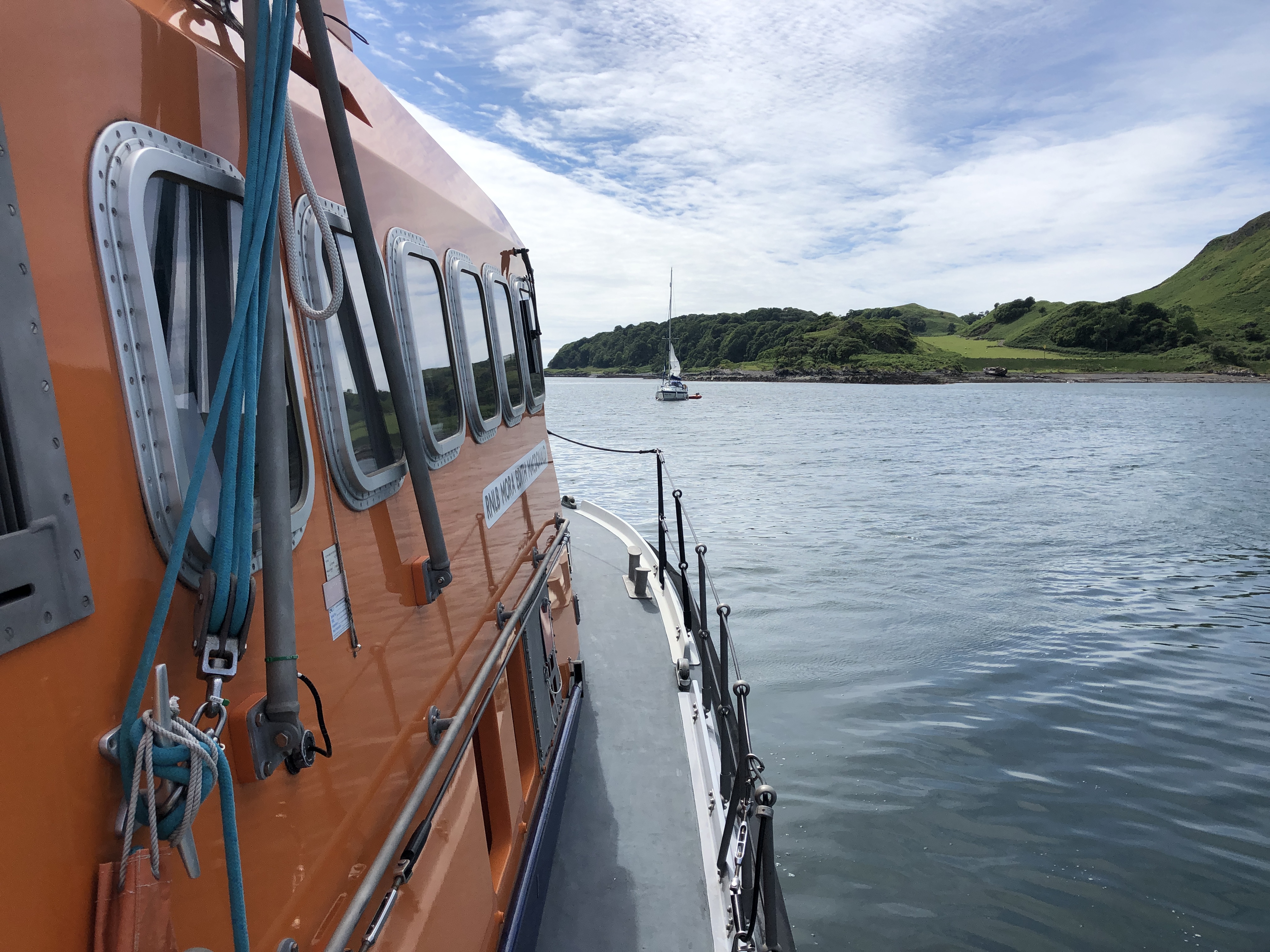 Yacht aground sparks launch of Oban RNLI lifeboat | RNLI