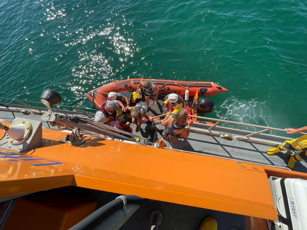 Active August for the Alderney RNLI Lifeboat | RNLI