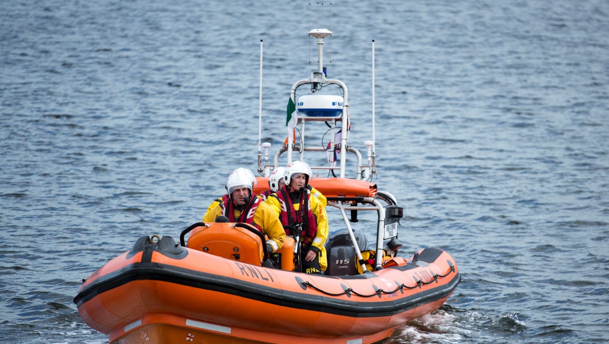 Sligo Bay RNLI lifeboat couple who met saving lives at sea | RNLI