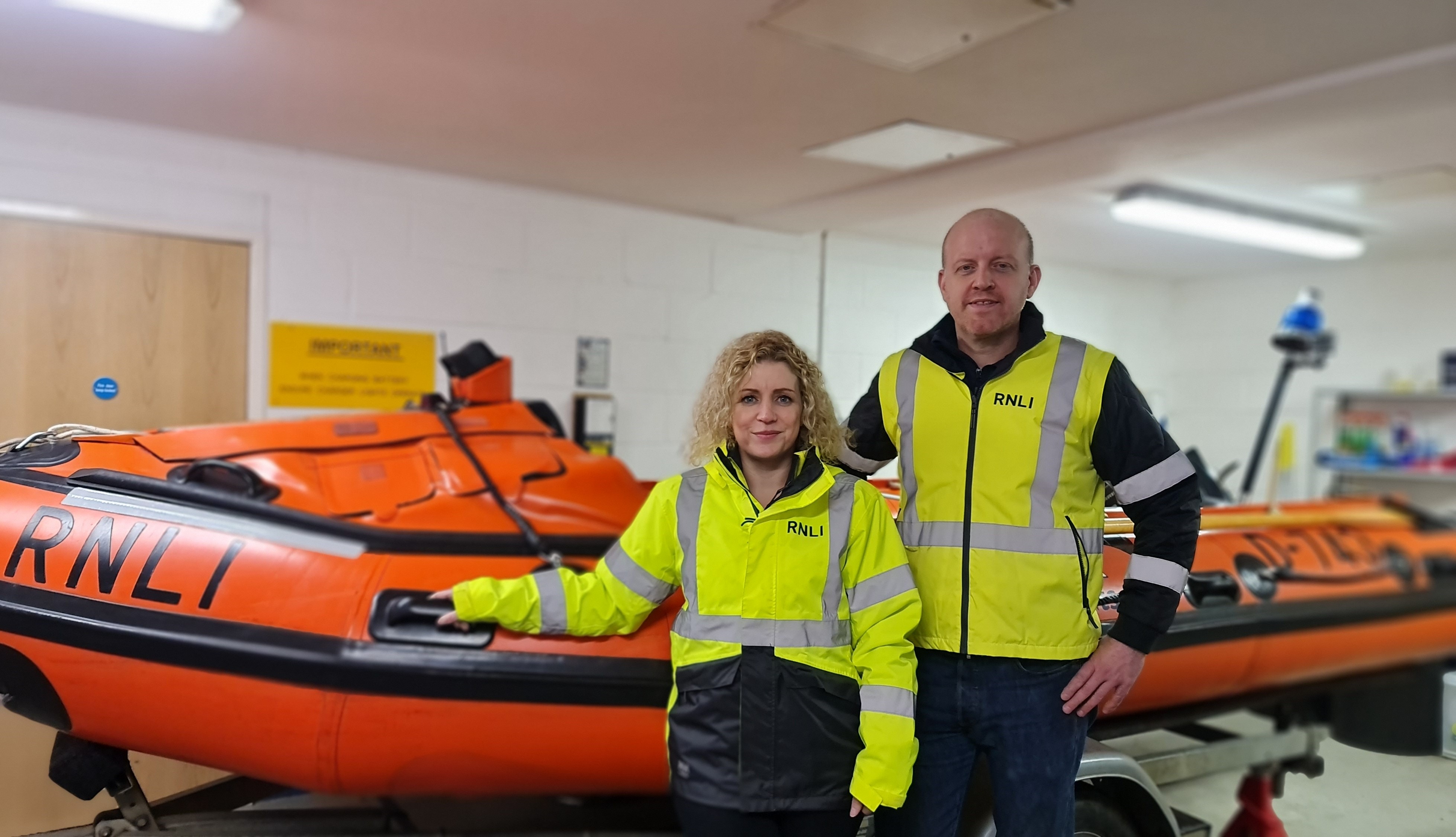 Teddington lifeboat couple ready for first Christmas on call as husband ...