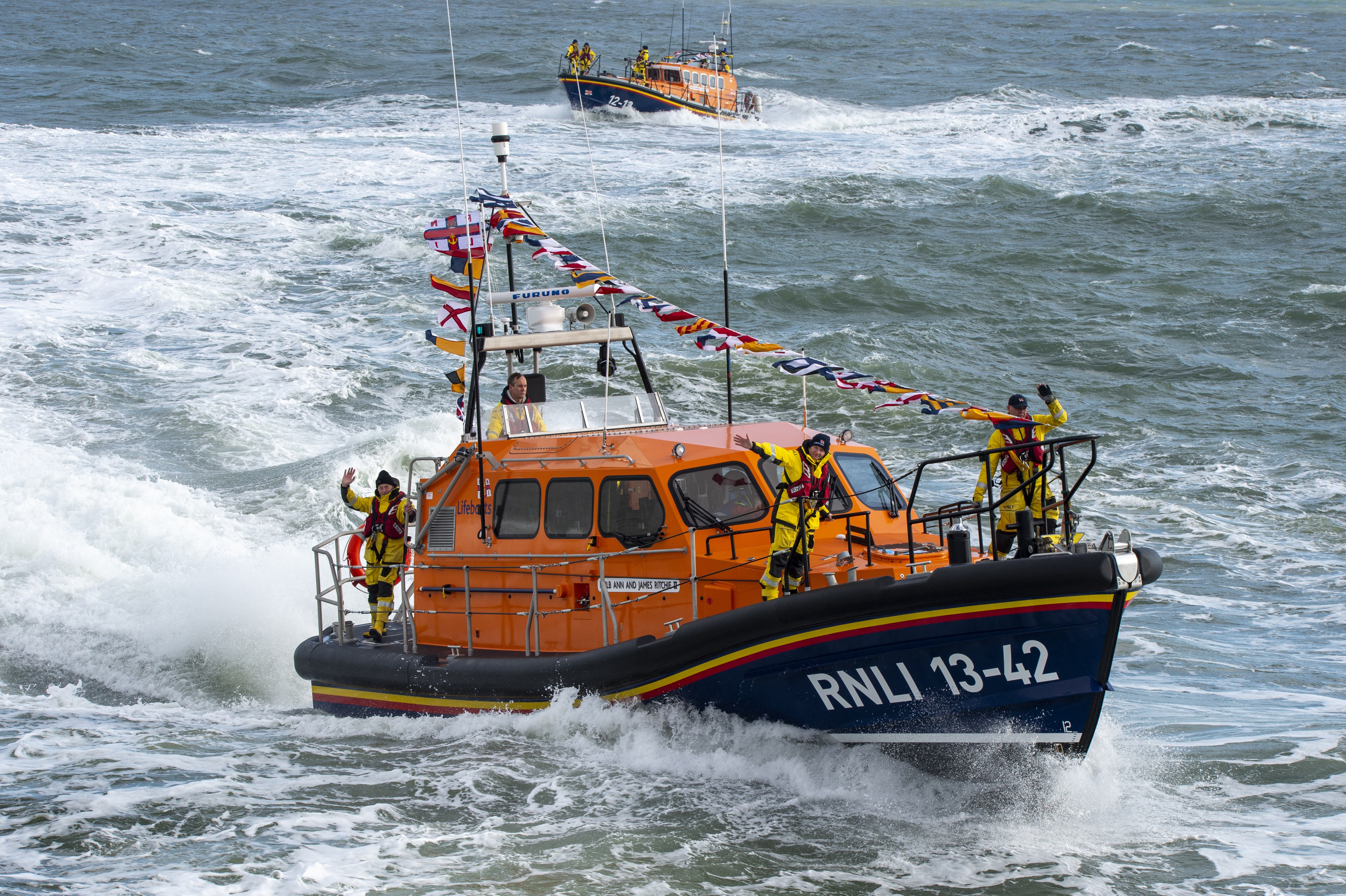 Ramsey RNLI welcomes new Shannon Class lifeboat | RNLI