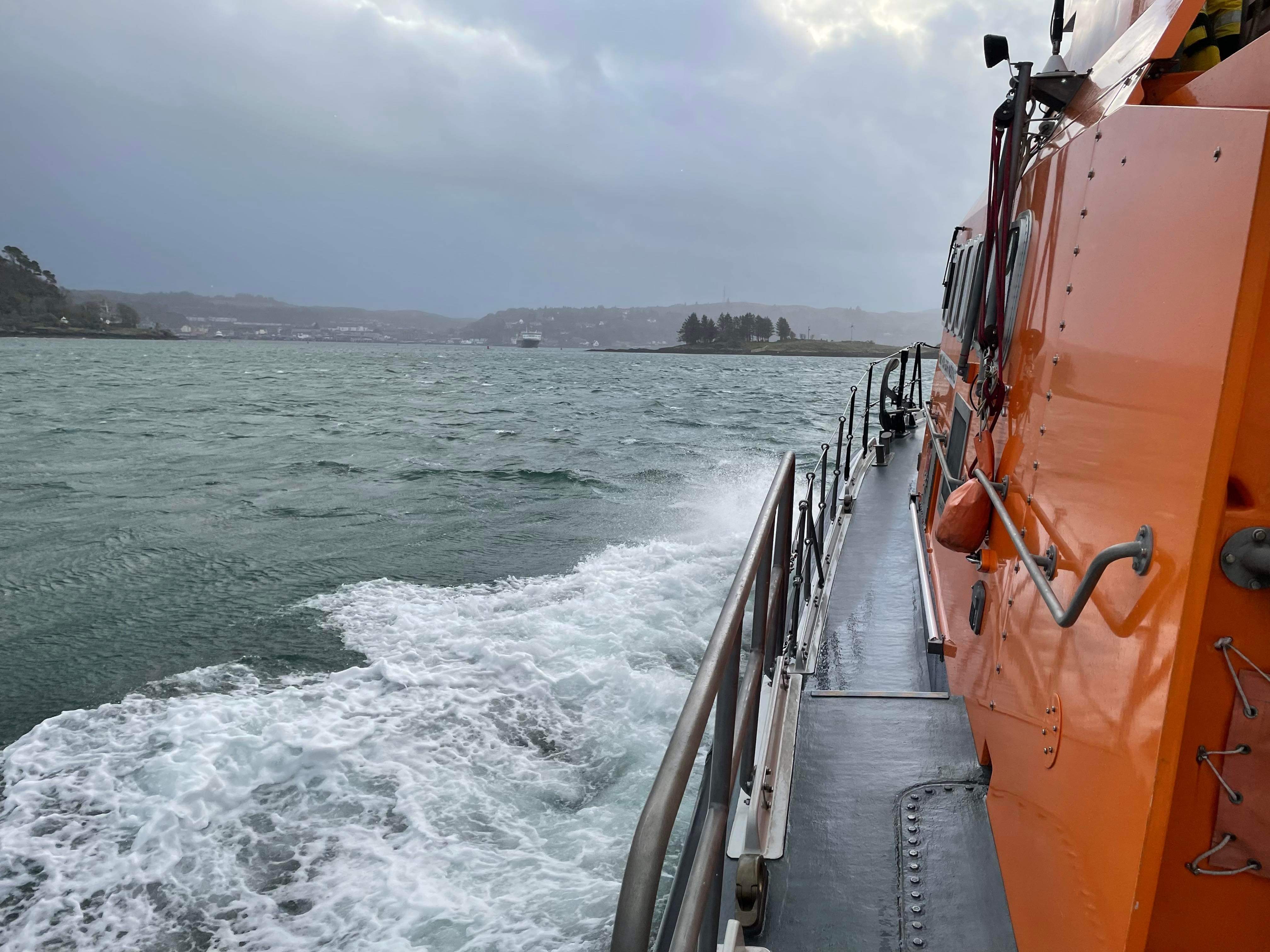First call out of the year for Oban RNLI | RNLI
