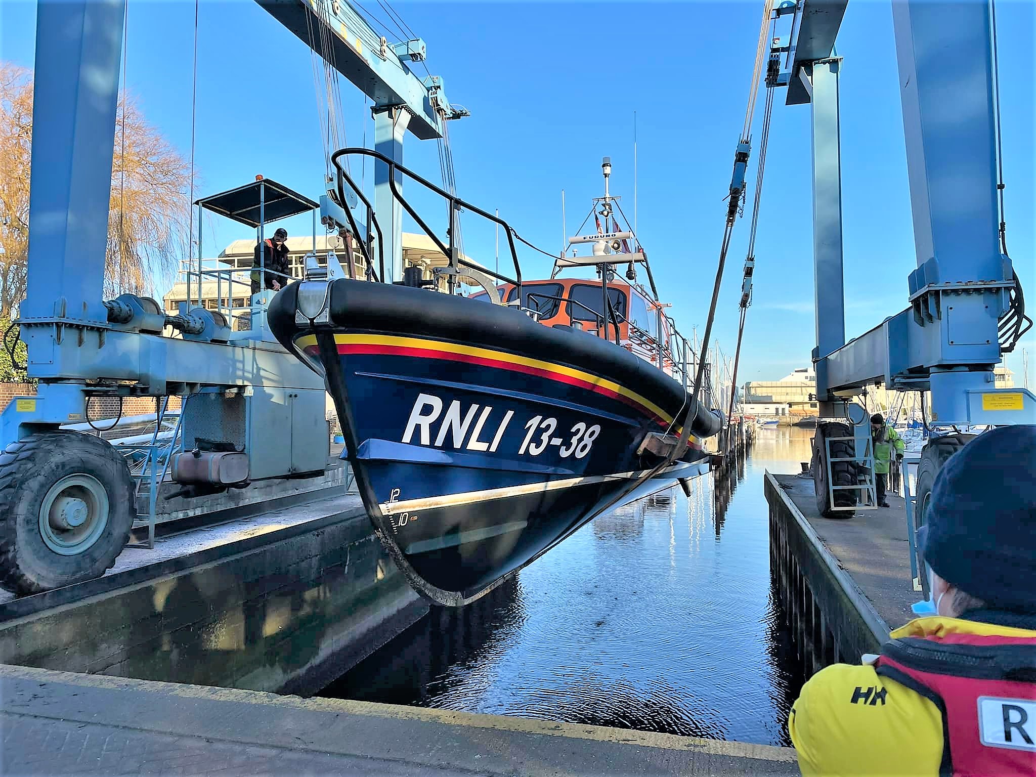 A long day for the crew of the Sheerness all-weather lifeboat. | RNLI