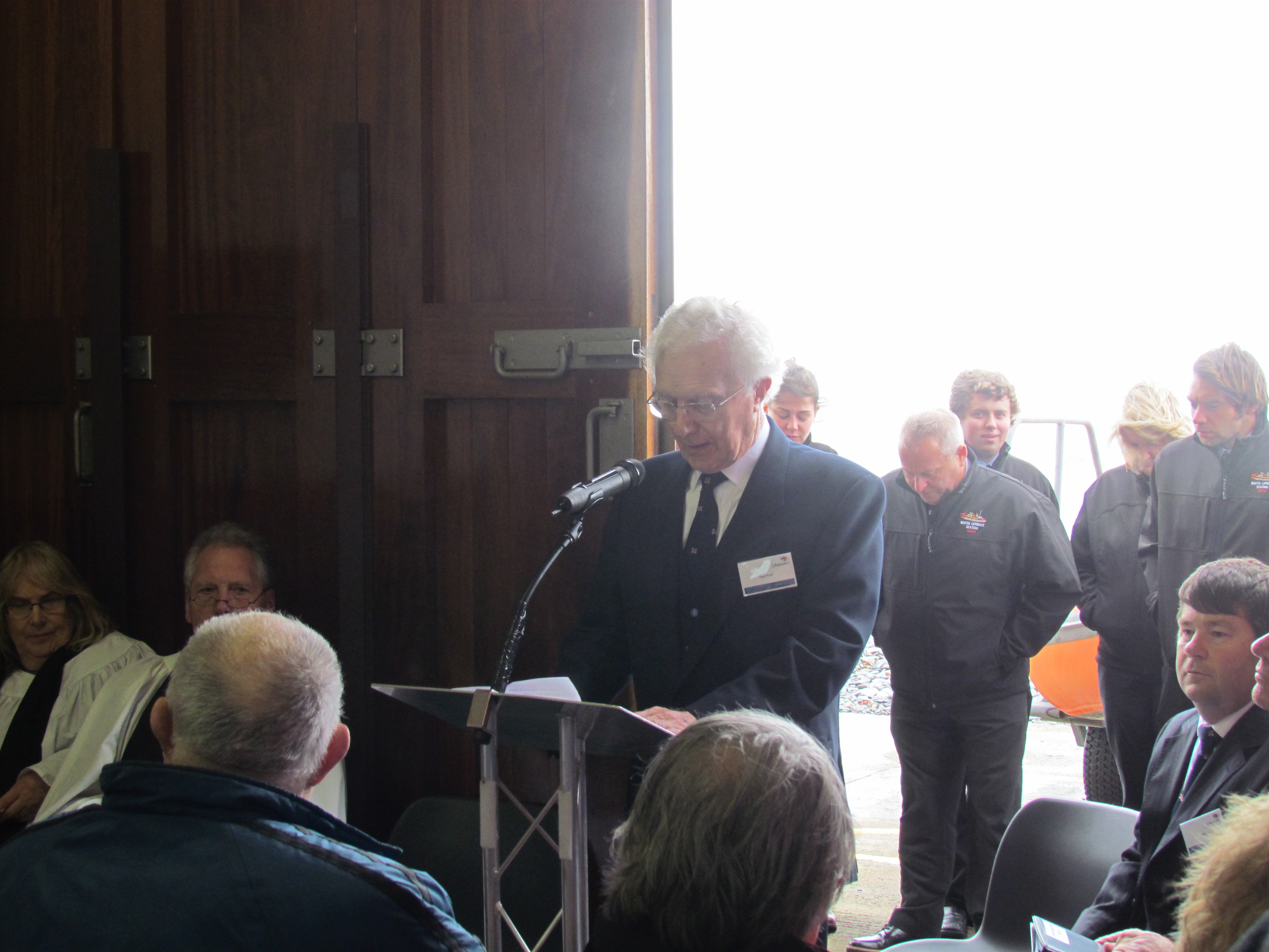 Paul Frost - former President of Borth RNLI Lifeboat Station | RNLI