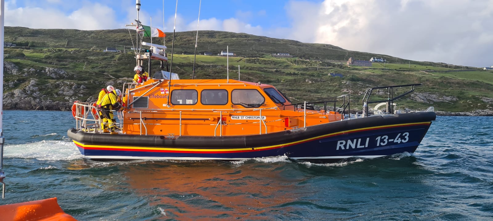 First call out for Clifden RNLI’s new Shannon class all-weather ...