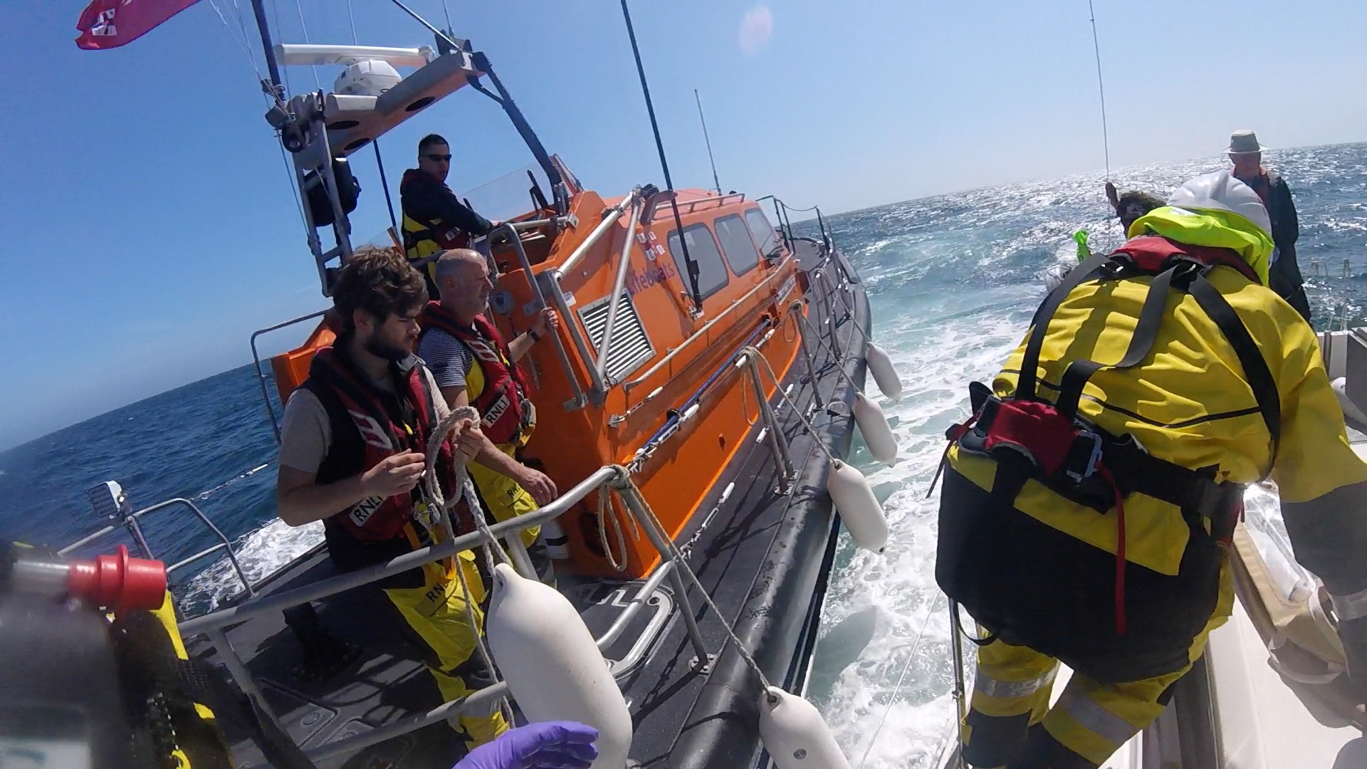 Busy Saturday for Swanage lifeboats launching to two rescues | RNLI