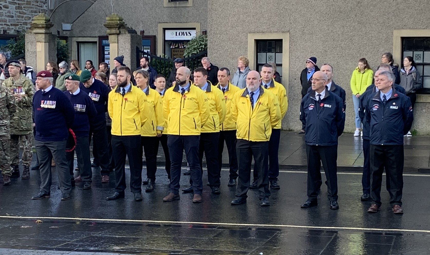 Kirkwall RNLI crew take part in Remembrance Day parade | RNLI