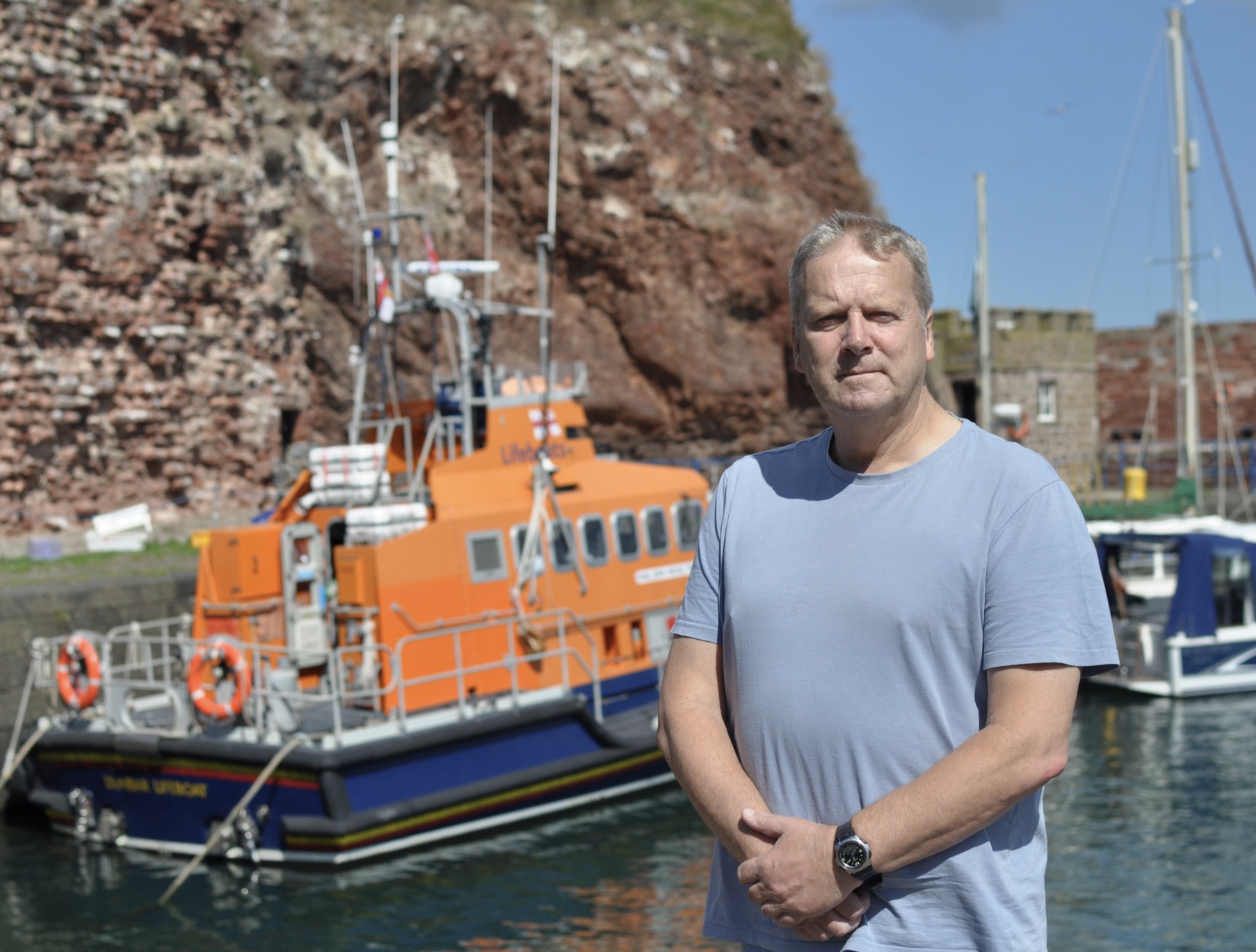 New LOM for Dunbar RNLI as Dave steps down after 12 years | RNLI