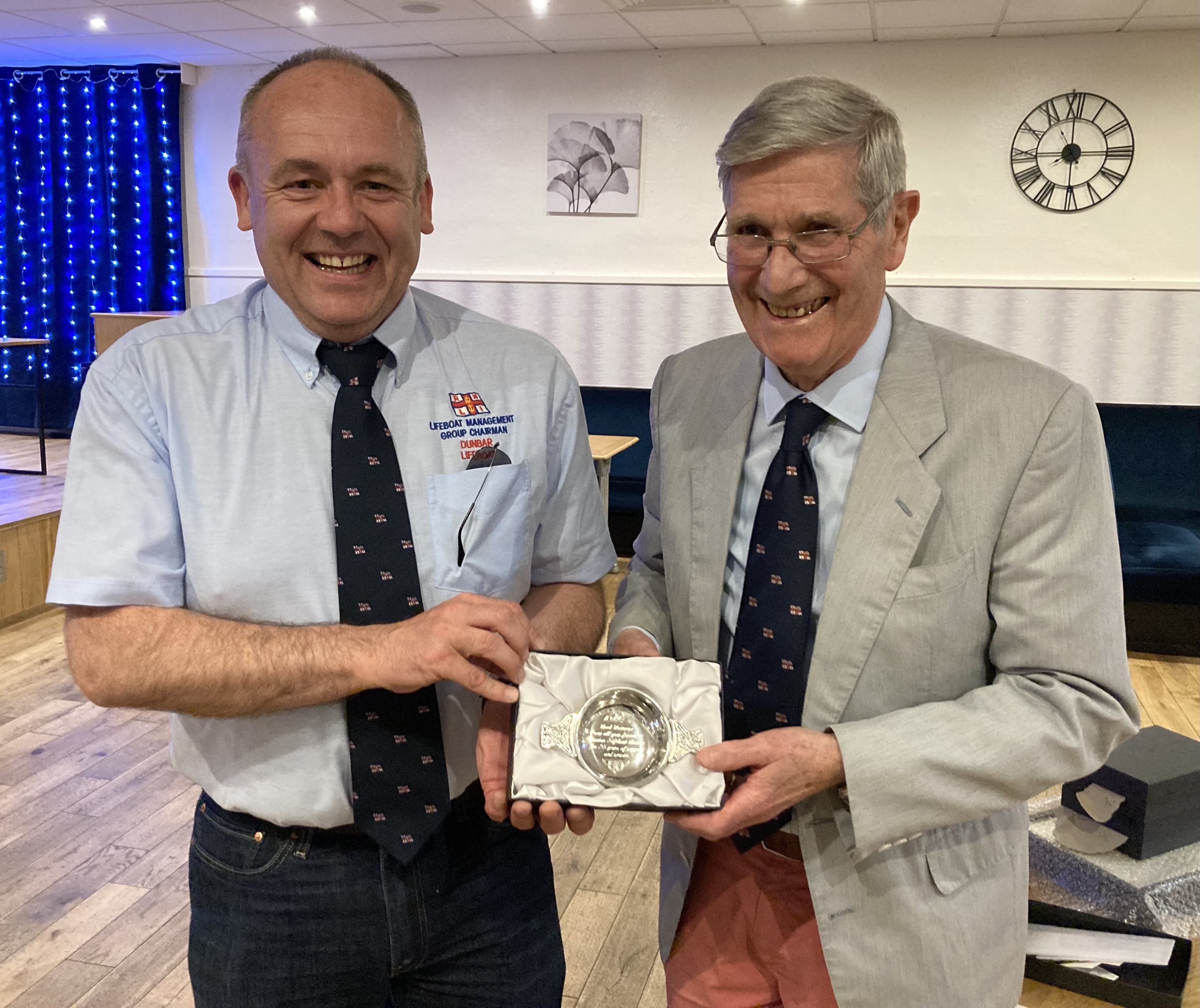 Dunbar RNLI says thank you to ‘unbelievable servant’ Rod Primrose | RNLI