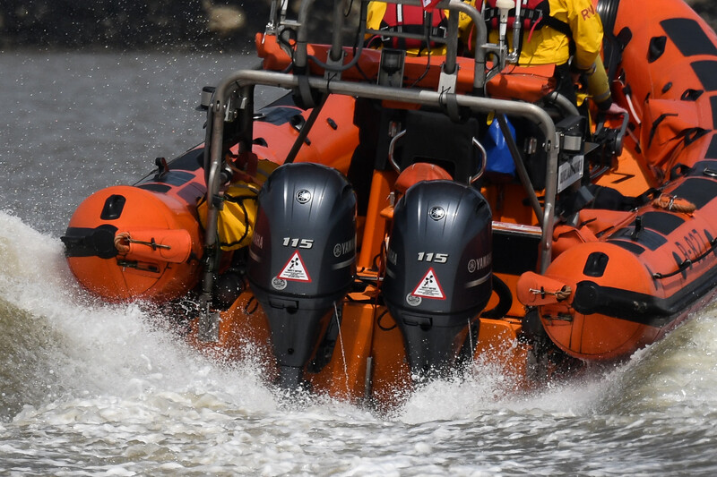 Harwich Inshore Lifeboat assists a yacht in trouble. | RNLI
