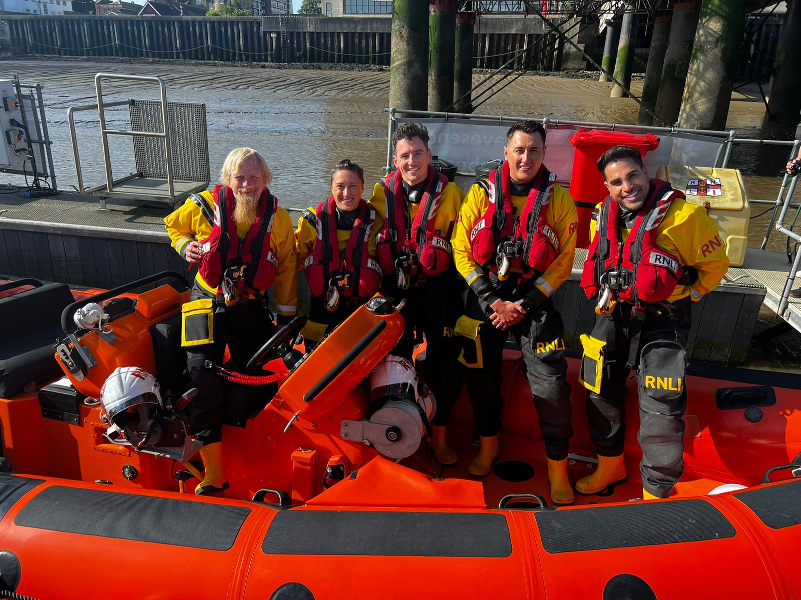 Gravesend RNLI demonstrate float to live on BBC Morning Live | RNLI