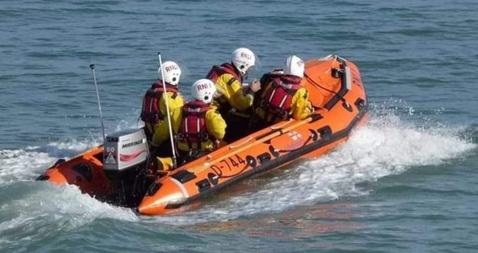 Eastbourne RNLI respond to a person in the water. | RNLI