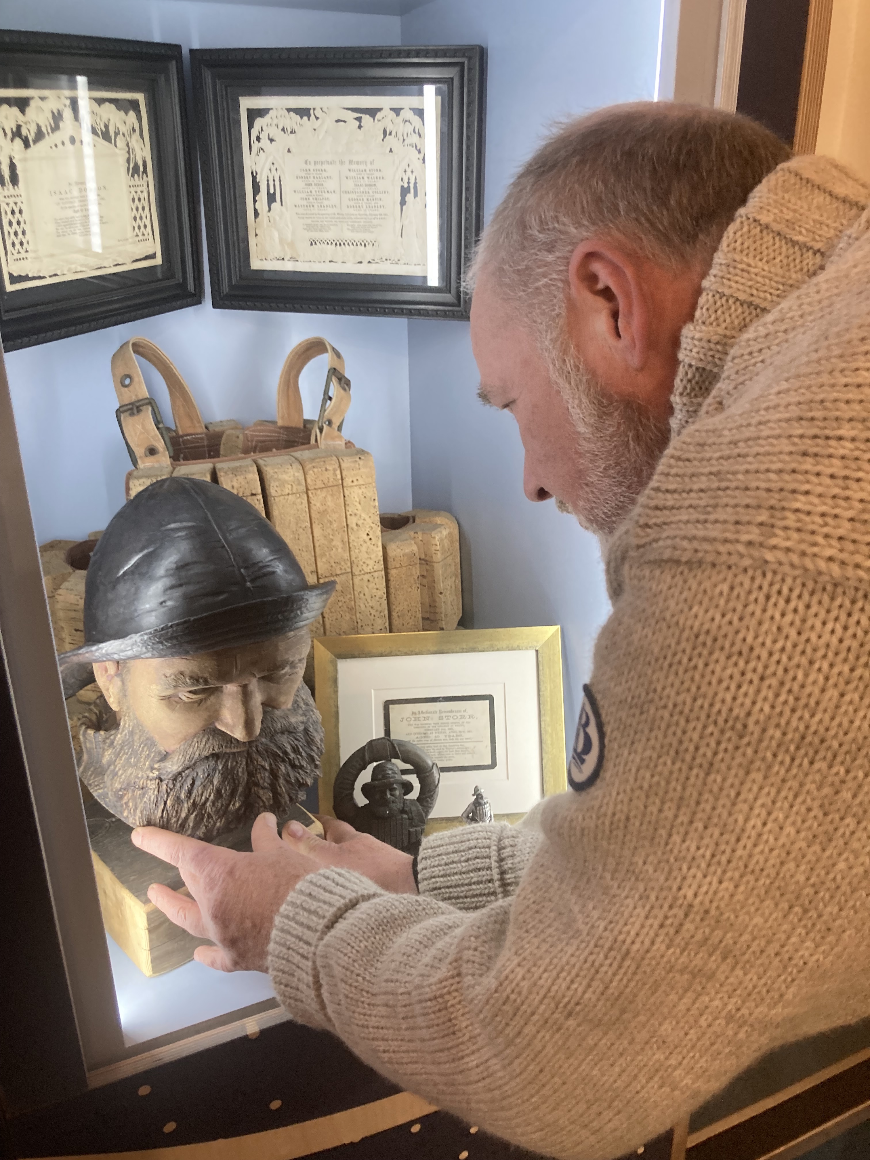 Ceramicist Rik Berry has donated a Henry Freeman sculpture to Whitby ...