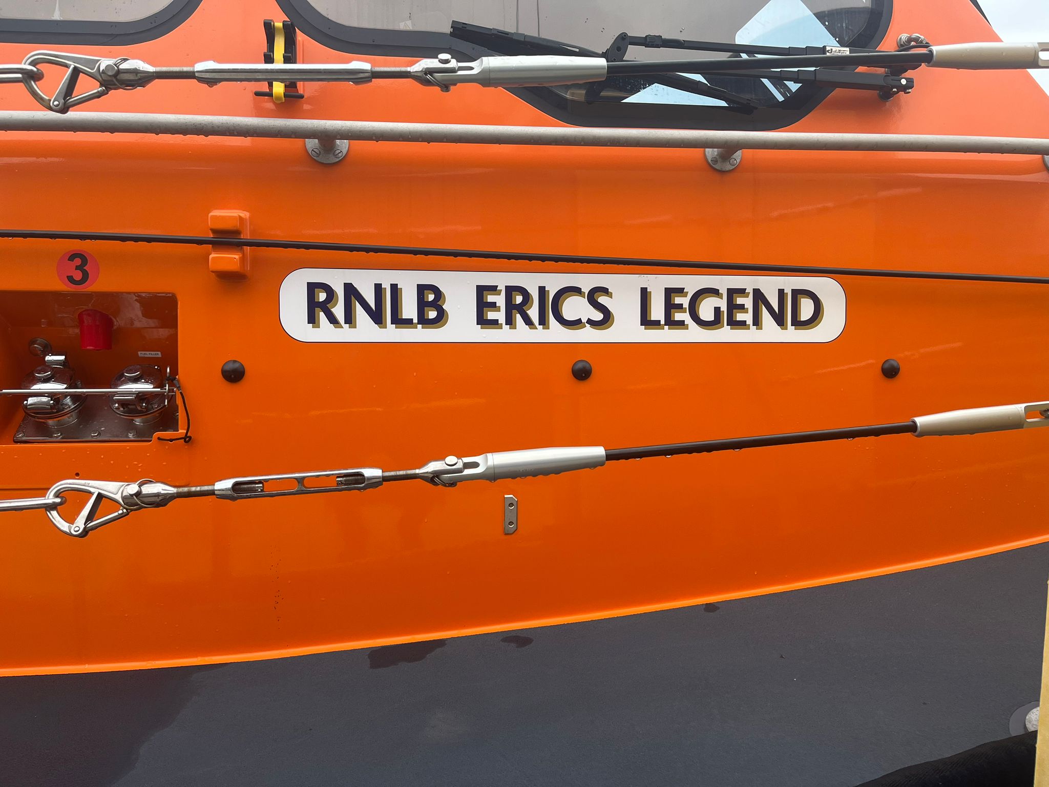 Newhaven Lifeboat temporarily exchange Severn for Shannon | RNLI