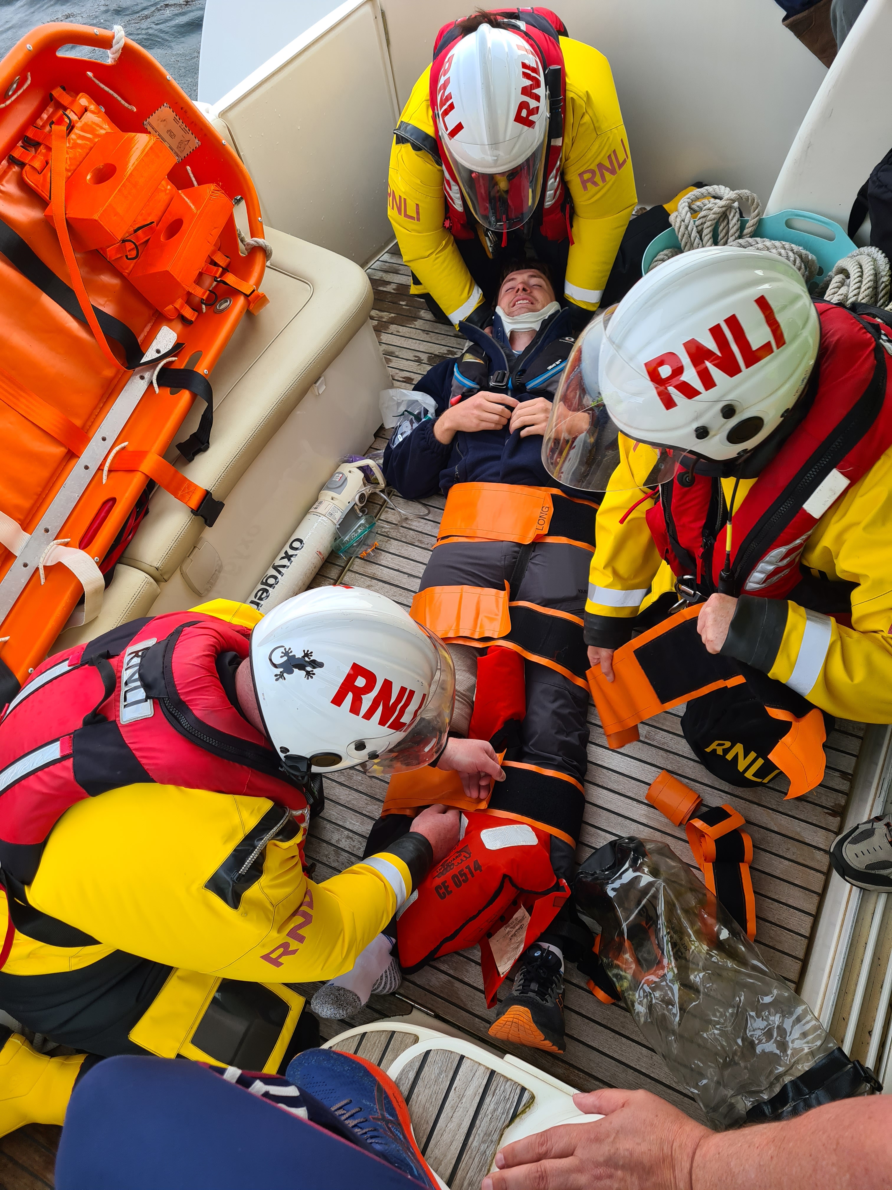 Galway RNLI trauma simulation exercise on Galway Bay | RNLI