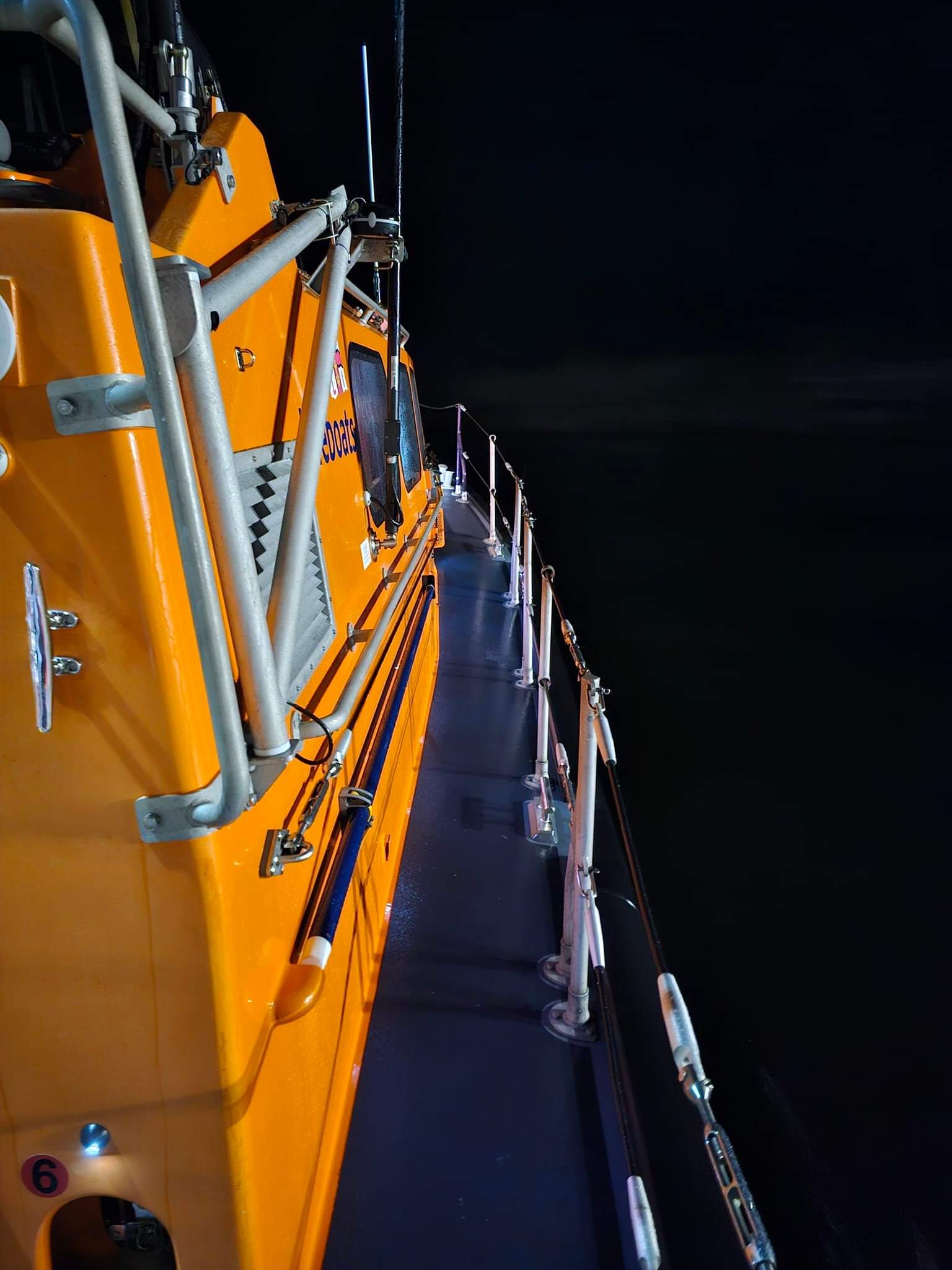 Girvan Lifeboat launched to person in the water. | RNLI