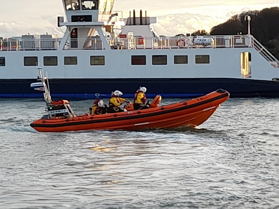 Portaferry RNLI rescues two people cut off by tide at Rough Island | RNLI