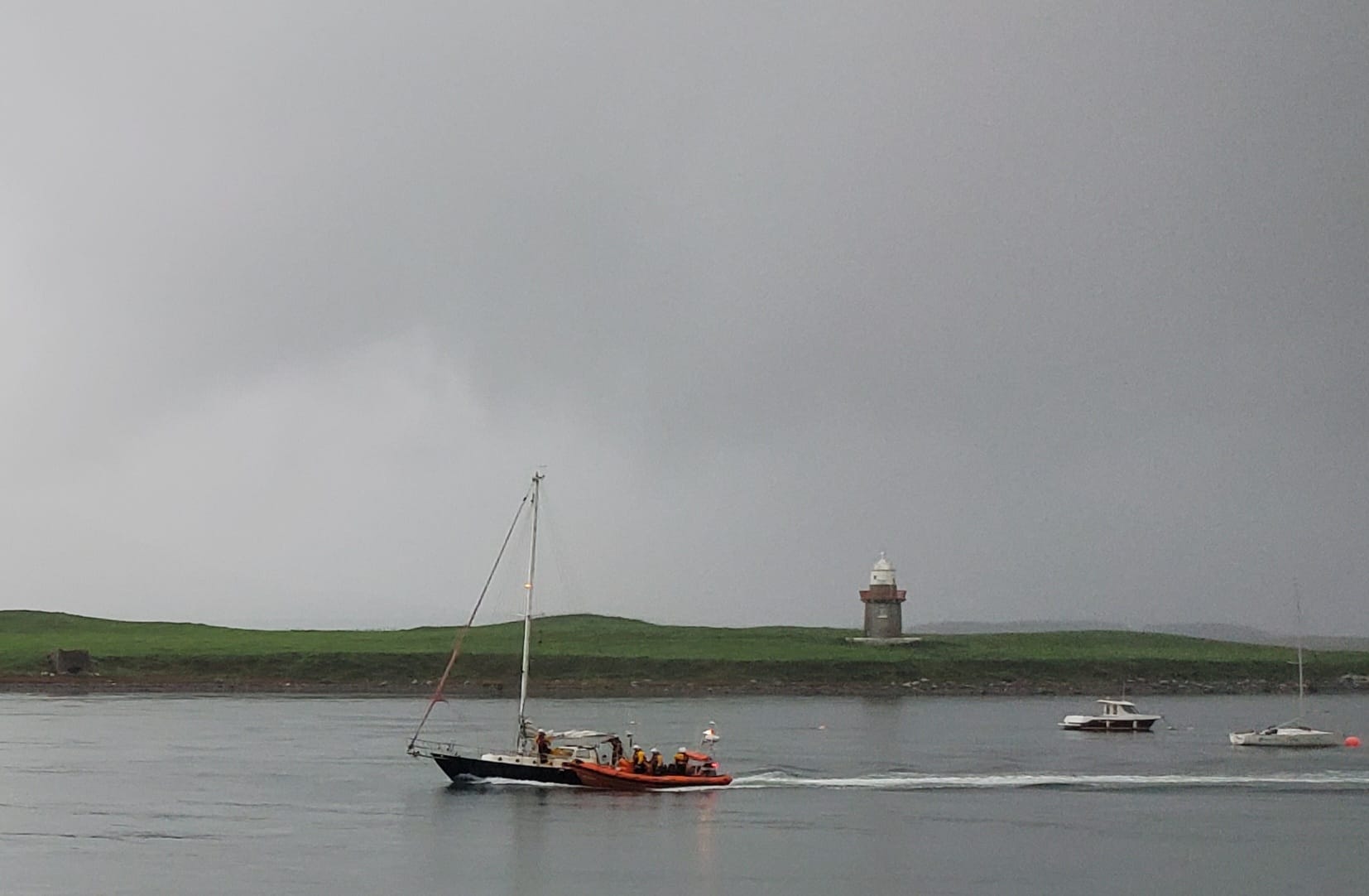 Sligo Bay RNLI volunteers rescue lone sailor eight miles out to sea | RNLI