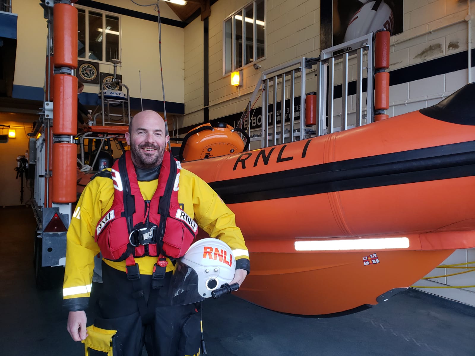 Penarth RNLI volunteer passes out as lifeboat Helm | RNLI