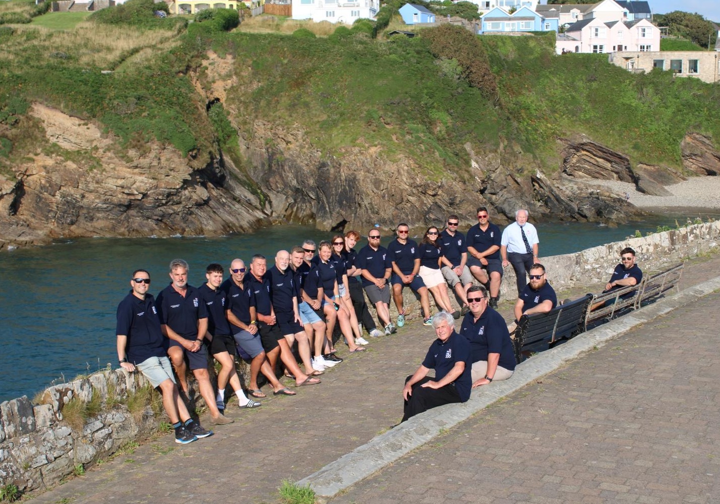 Little and Broad Haven Lifeboat crew take part in special photo moment ...