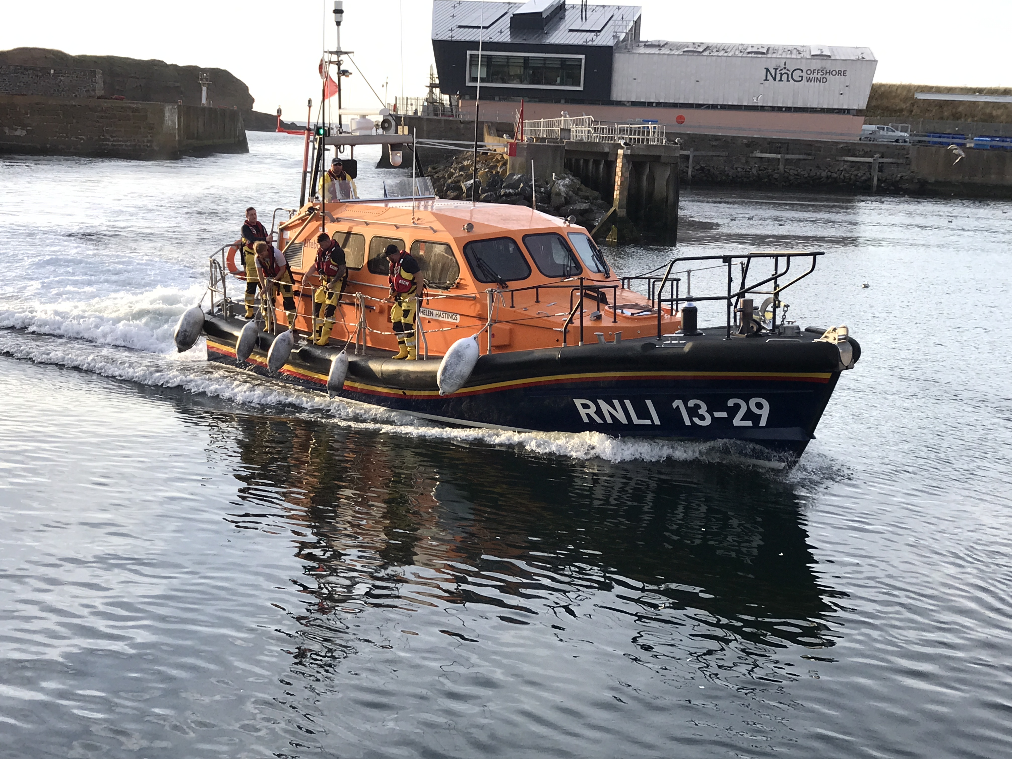 Eyemouth RNLI crew in multi-agency search for missing plane | RNLI