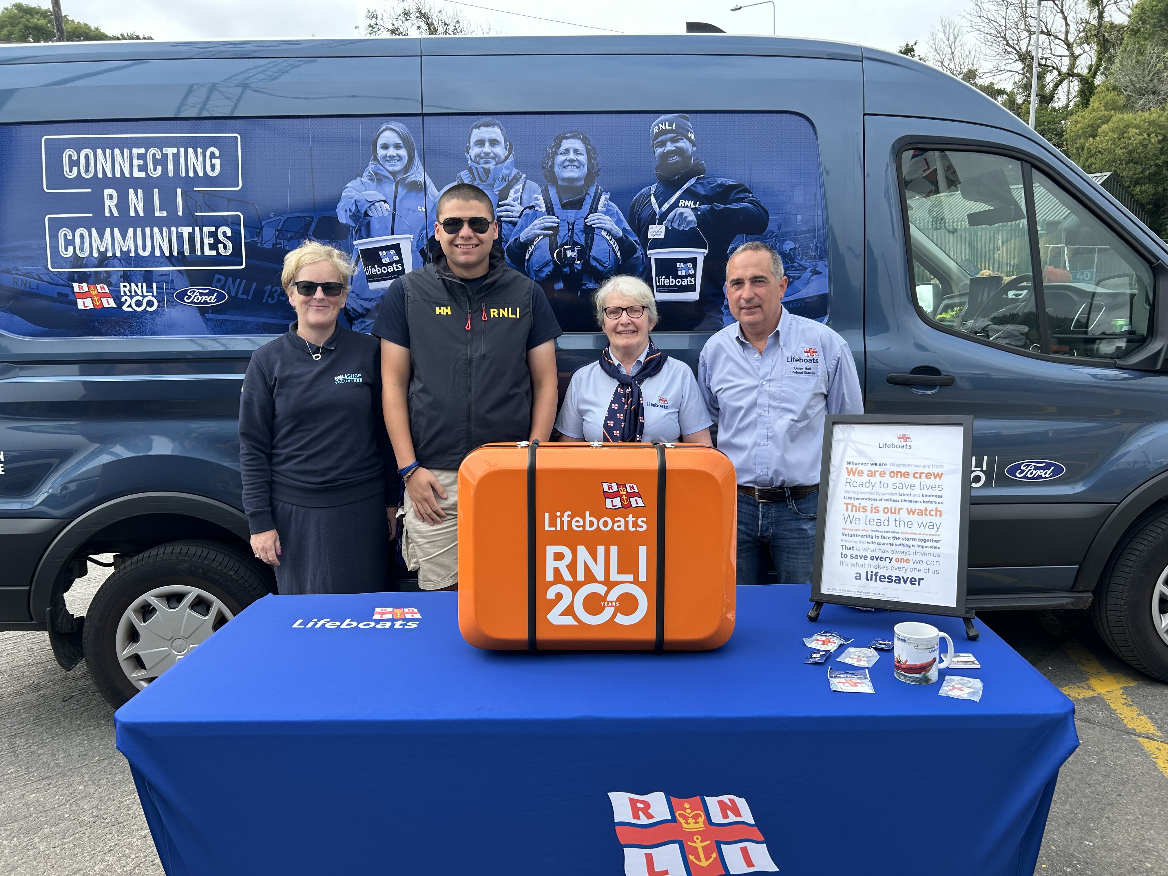 Union Hall RNLI welcomes RNLI 200 scroll to Union Hall | RNLI