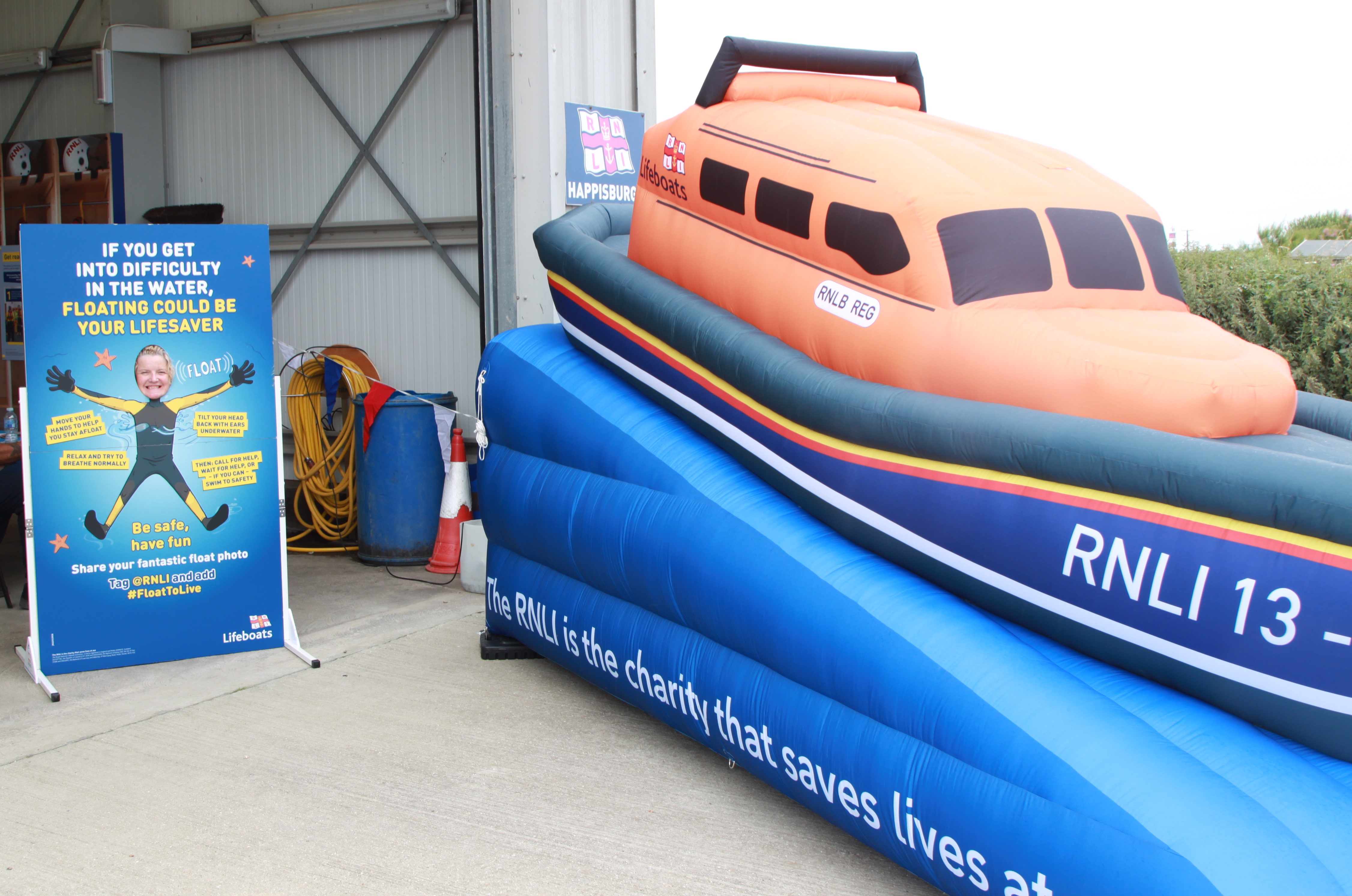 Happisburgh RNLI volunteers have opened a new visitors area | RNLI